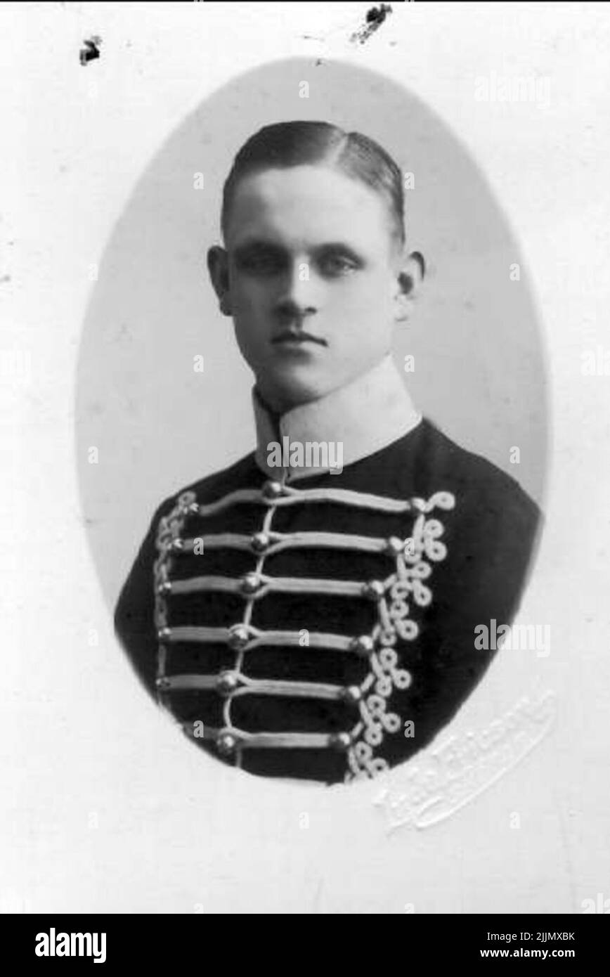 Furir Gunnar Andersson/Engerby as a volunteer at K 3 in the late 1920s ...