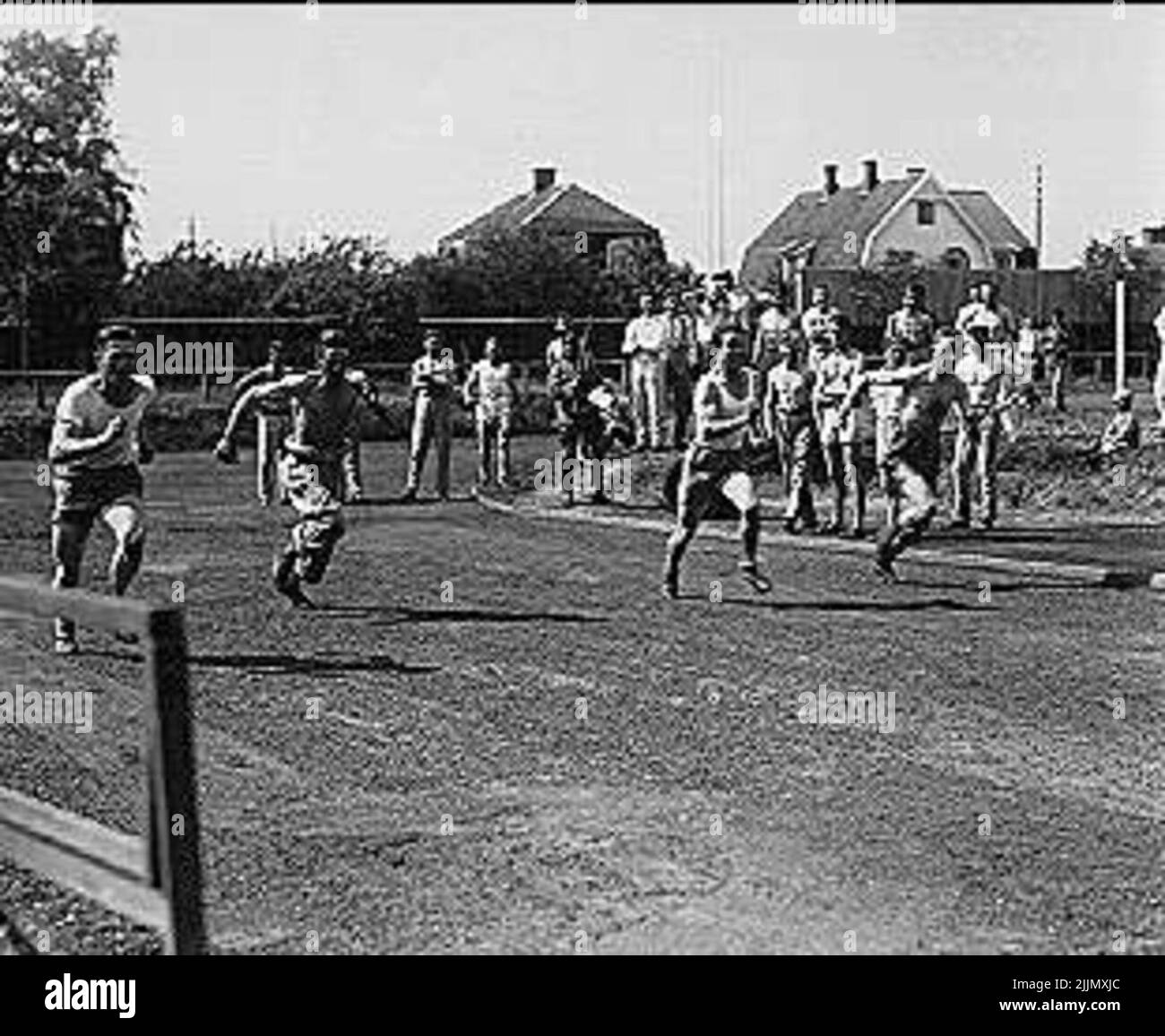 Track start running Black and White Stock Photos & Images - Alamy