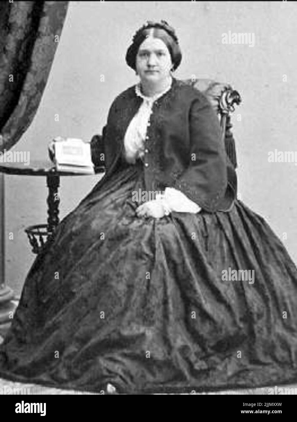 Portrait of Countess Hedvig Ulrika Augusta Löwen, born beam Stock Photo ...