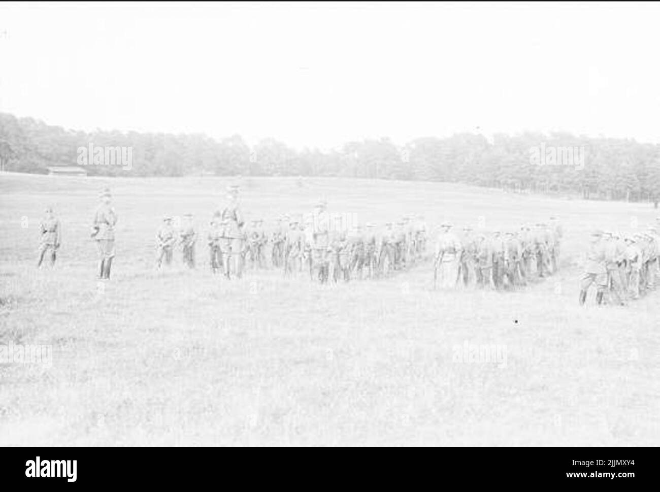 Terrain service on the exercise field southeast K 3 barracks. 1933/34 ...