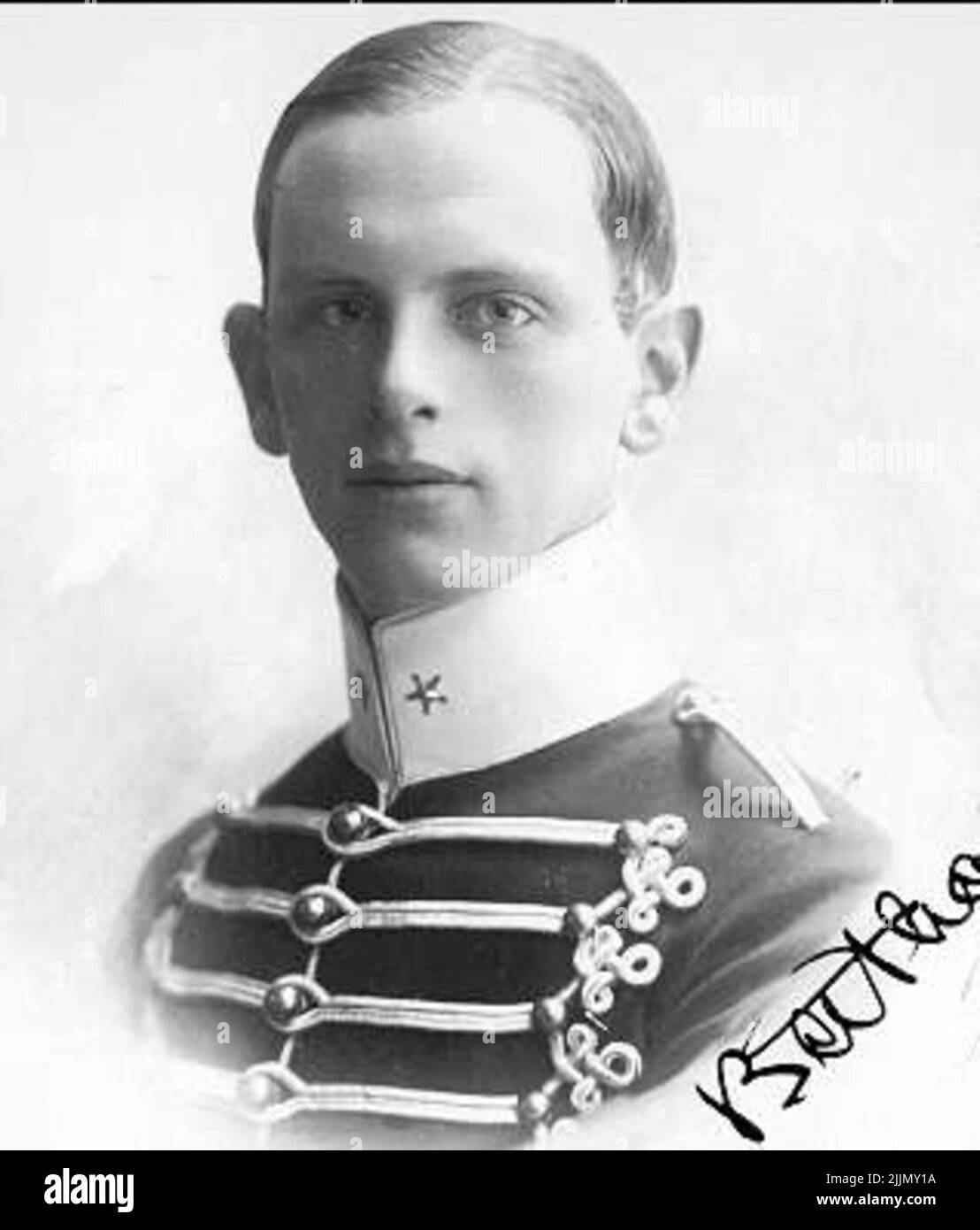 Portrait of Fennrik Carl-Erik Berthold Stock Photo - Alamy