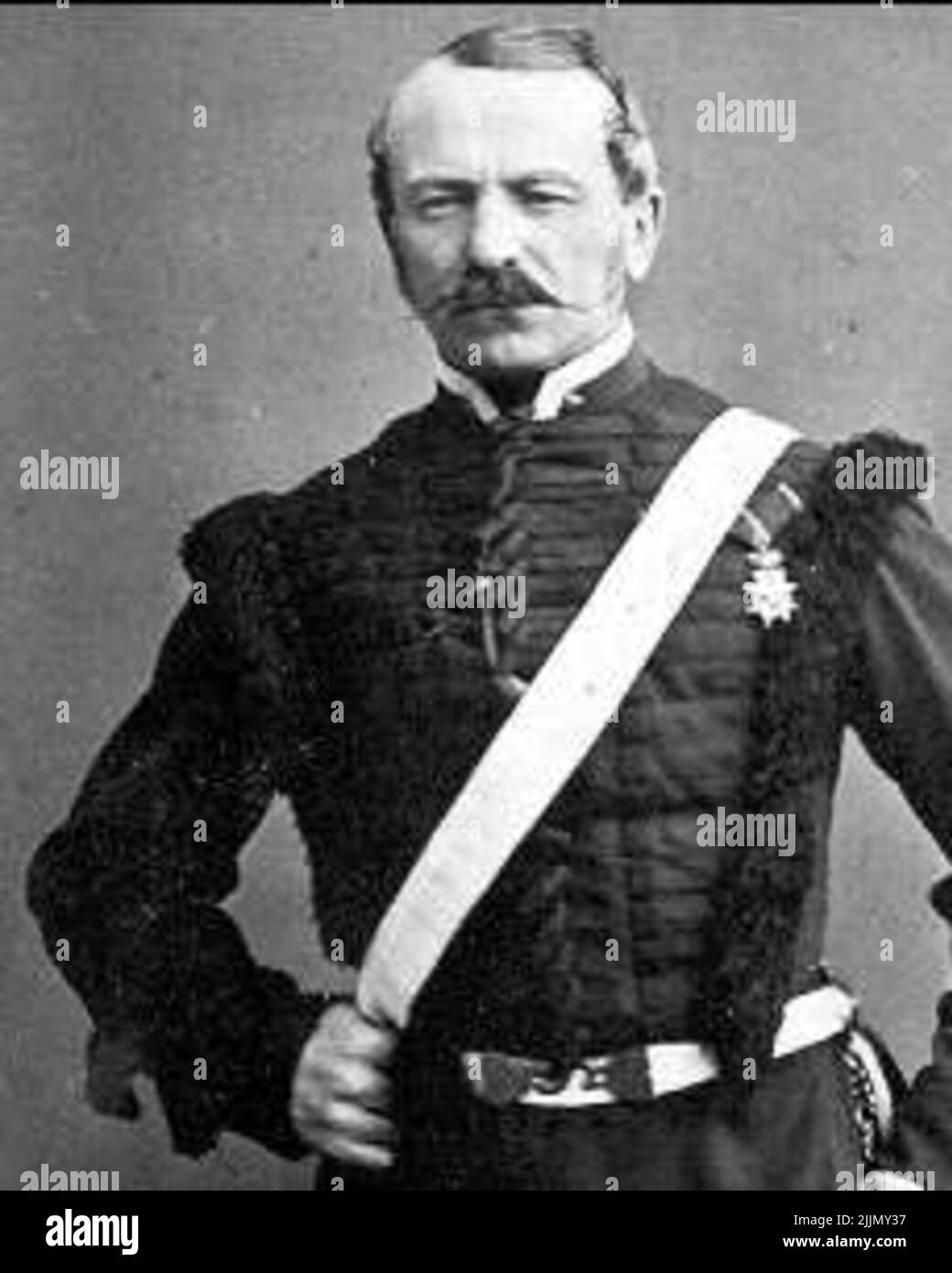Portrait of Major Pehr Henric Scheffer Stock Photo - Alamy