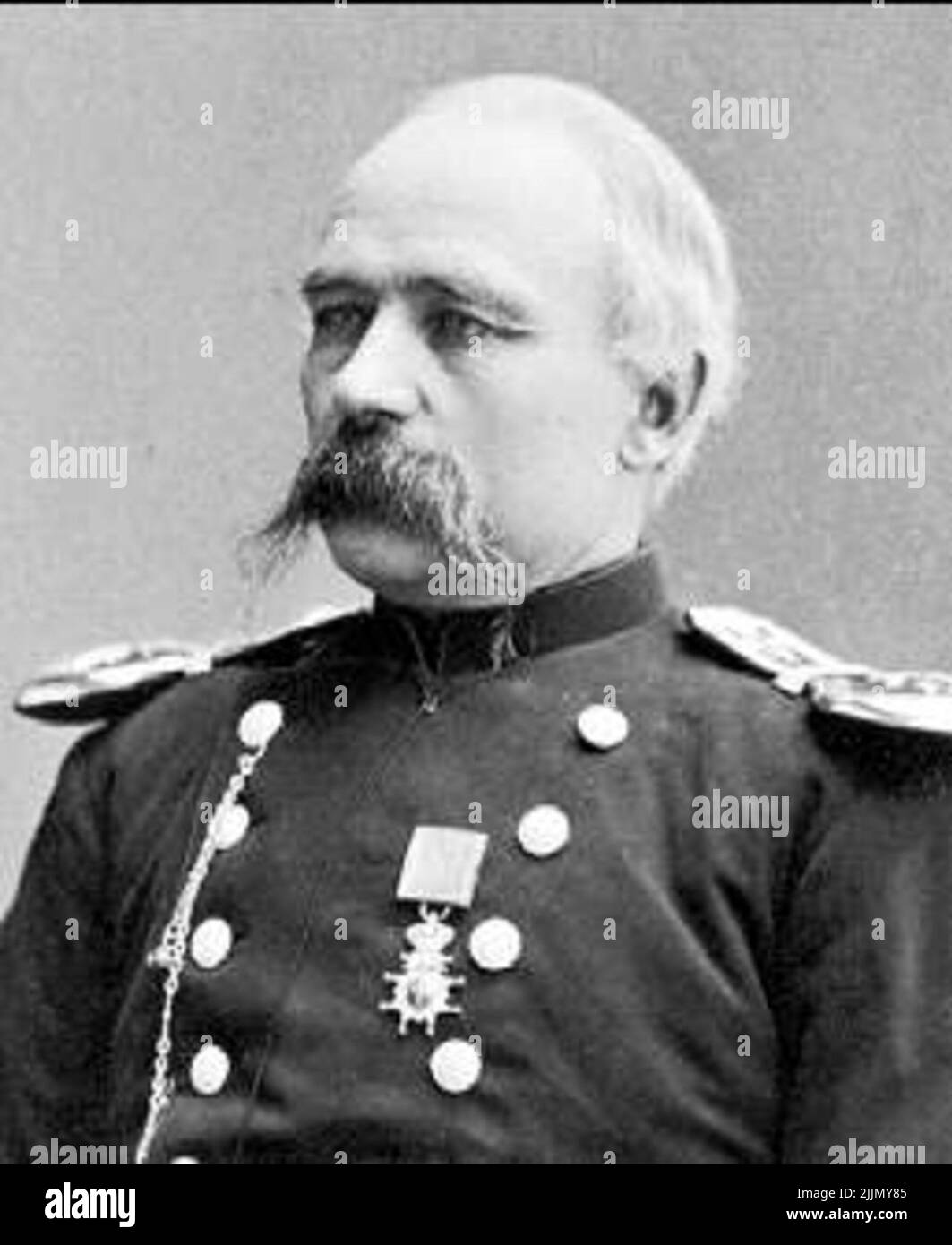 Portrait of regiment curator Carl Fernström Stock Photo - Alamy