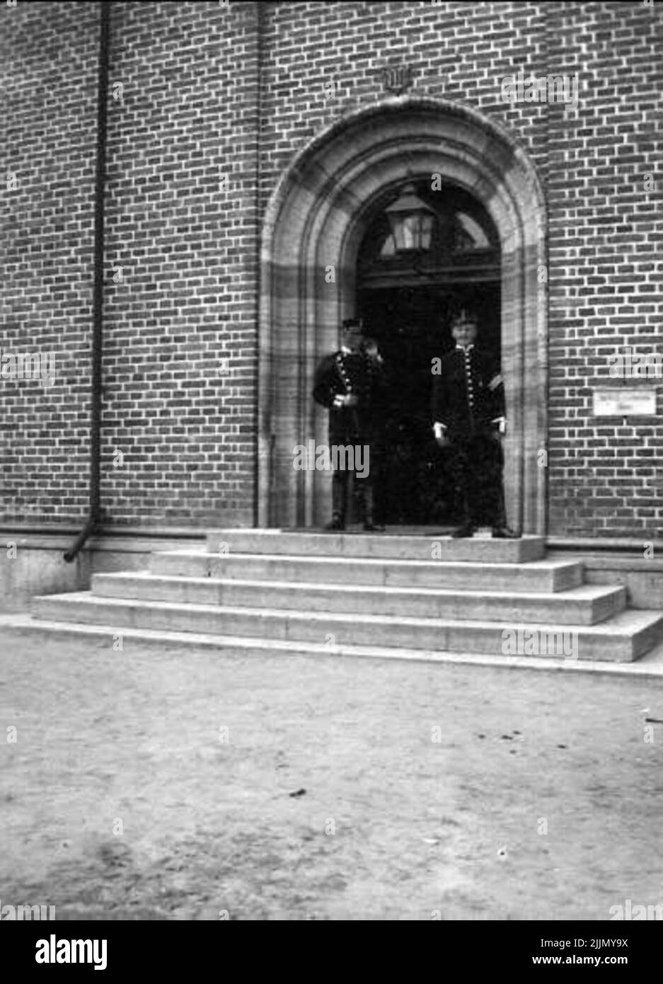 Military in one of the doorways to the final defense at Karlsborg's ...
