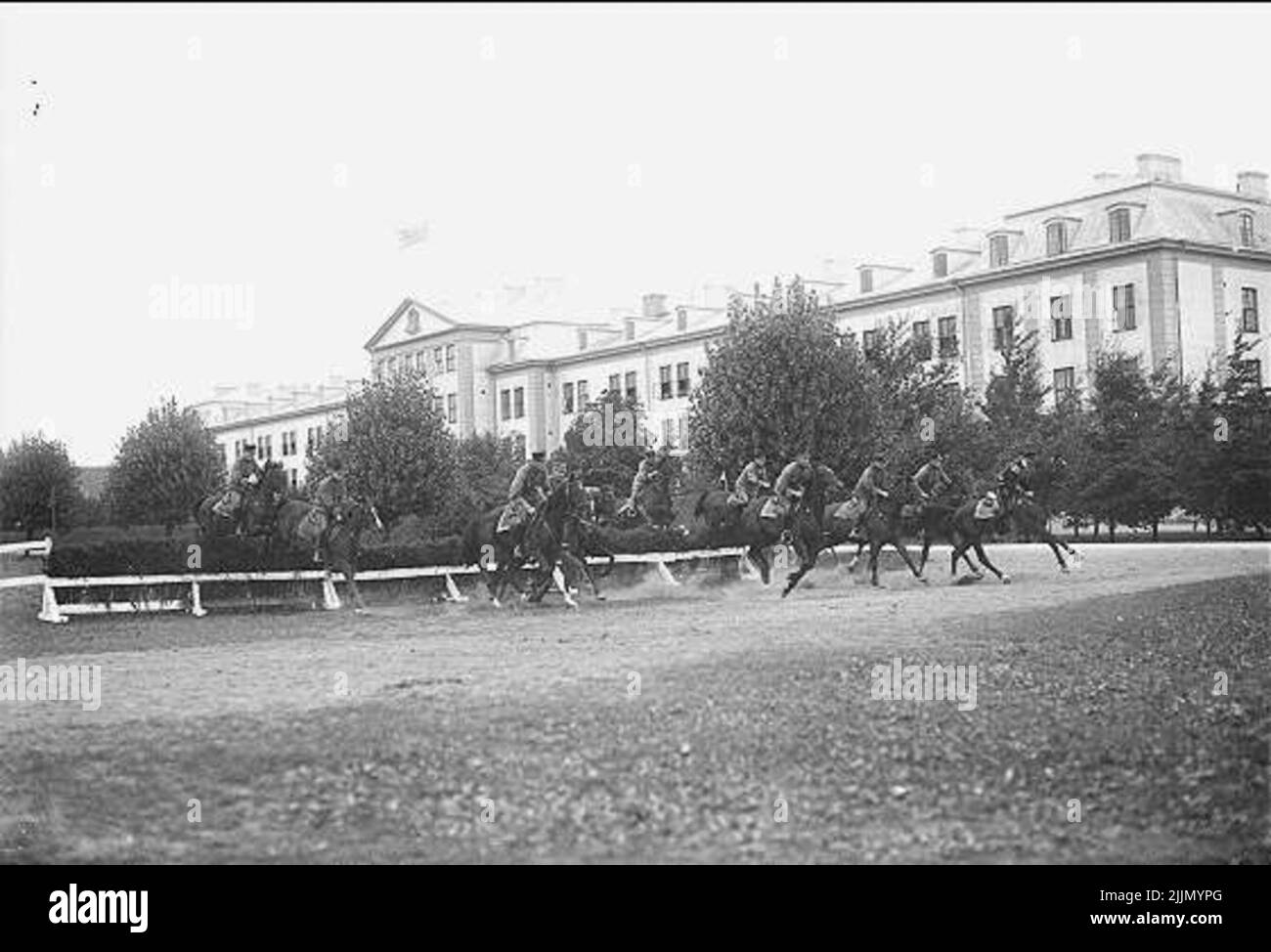 The regiment cuts in 1931 in the Söder K 3 field. Furir hunting race ...