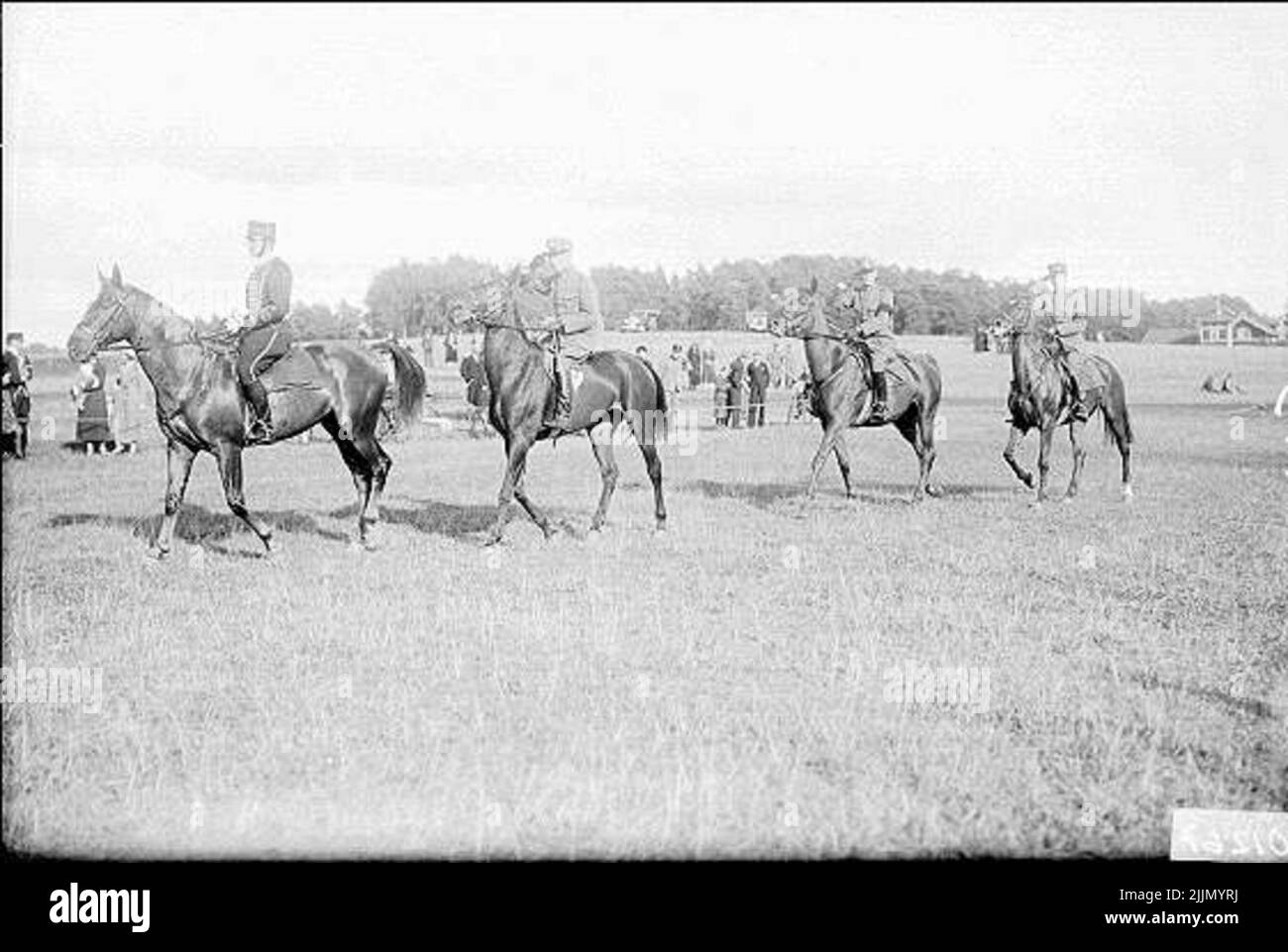Regiment cuts in 1935 on the barrel south of K 3 barracks Stock Photo ...