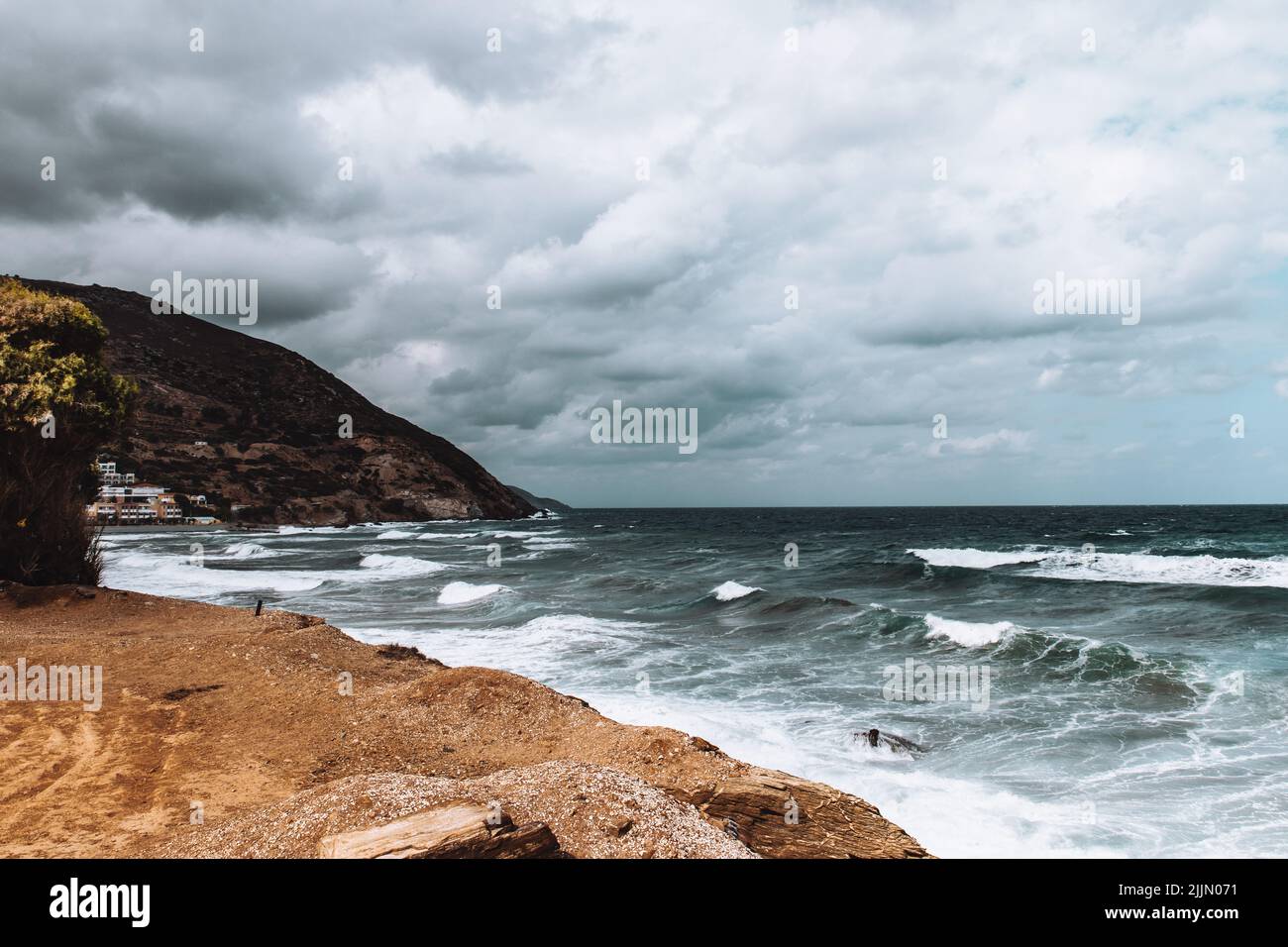 Rainy ocean hi-res stock photography and images - Alamy