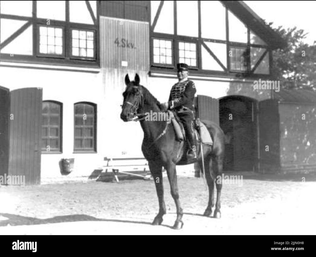 Copal no: 33 ÖBS Johan Albert Wahlstedt, born 1866. Written to Husar 7/ ...