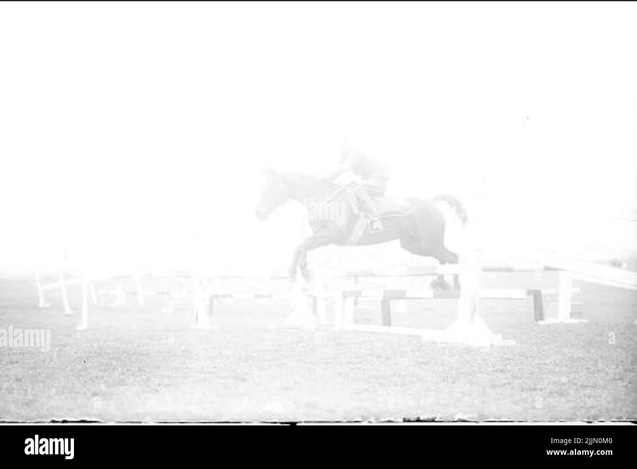 Terrain jumping/jumping, cavalry officer school 1934-35 Stock Photo - Alamy
