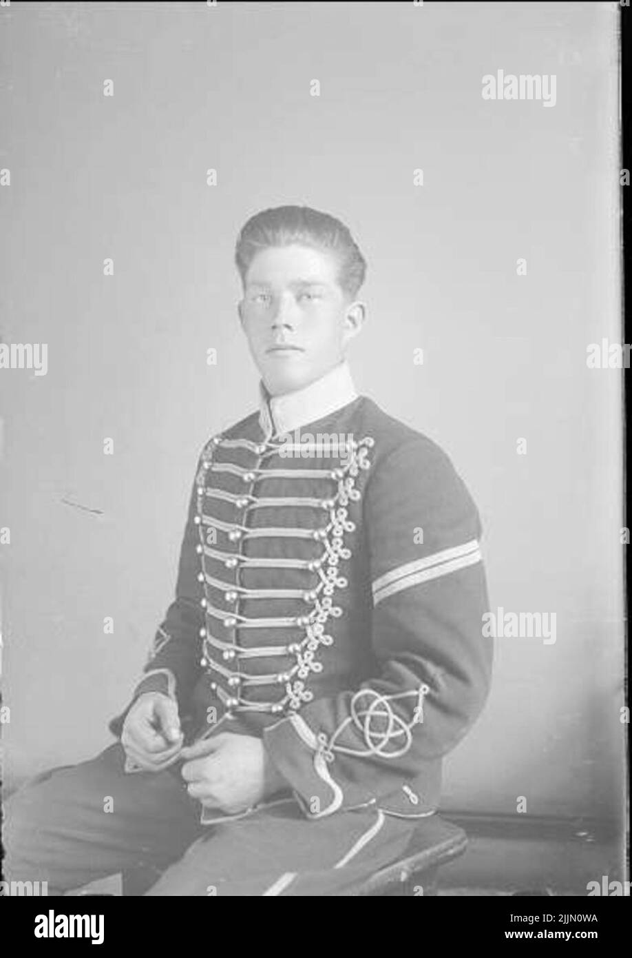 Furir at the Life House in Uniform m/1895 Stock Photo - Alamy