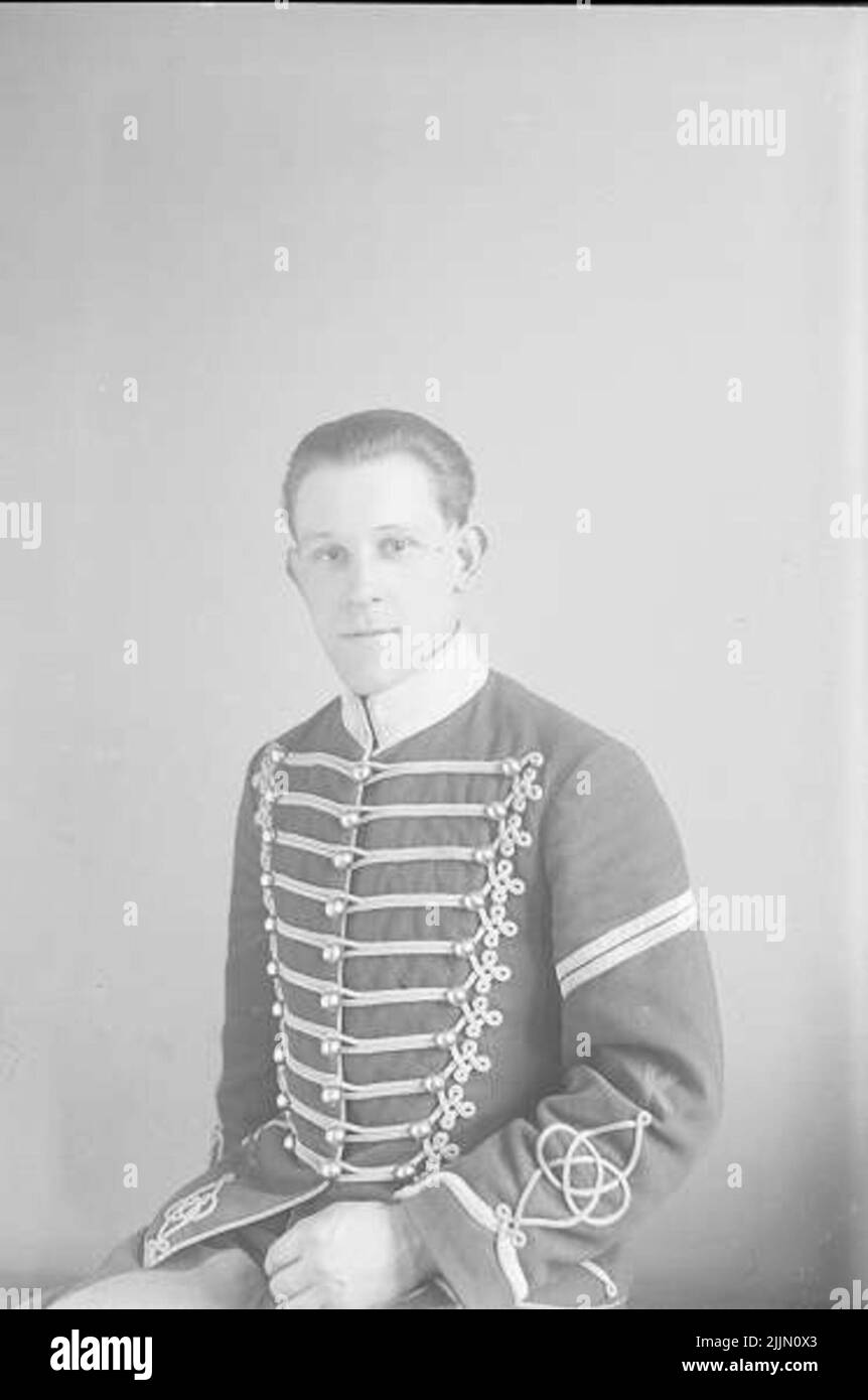 Furir at the Life House in Uniform m/1895 Stock Photo - Alamy