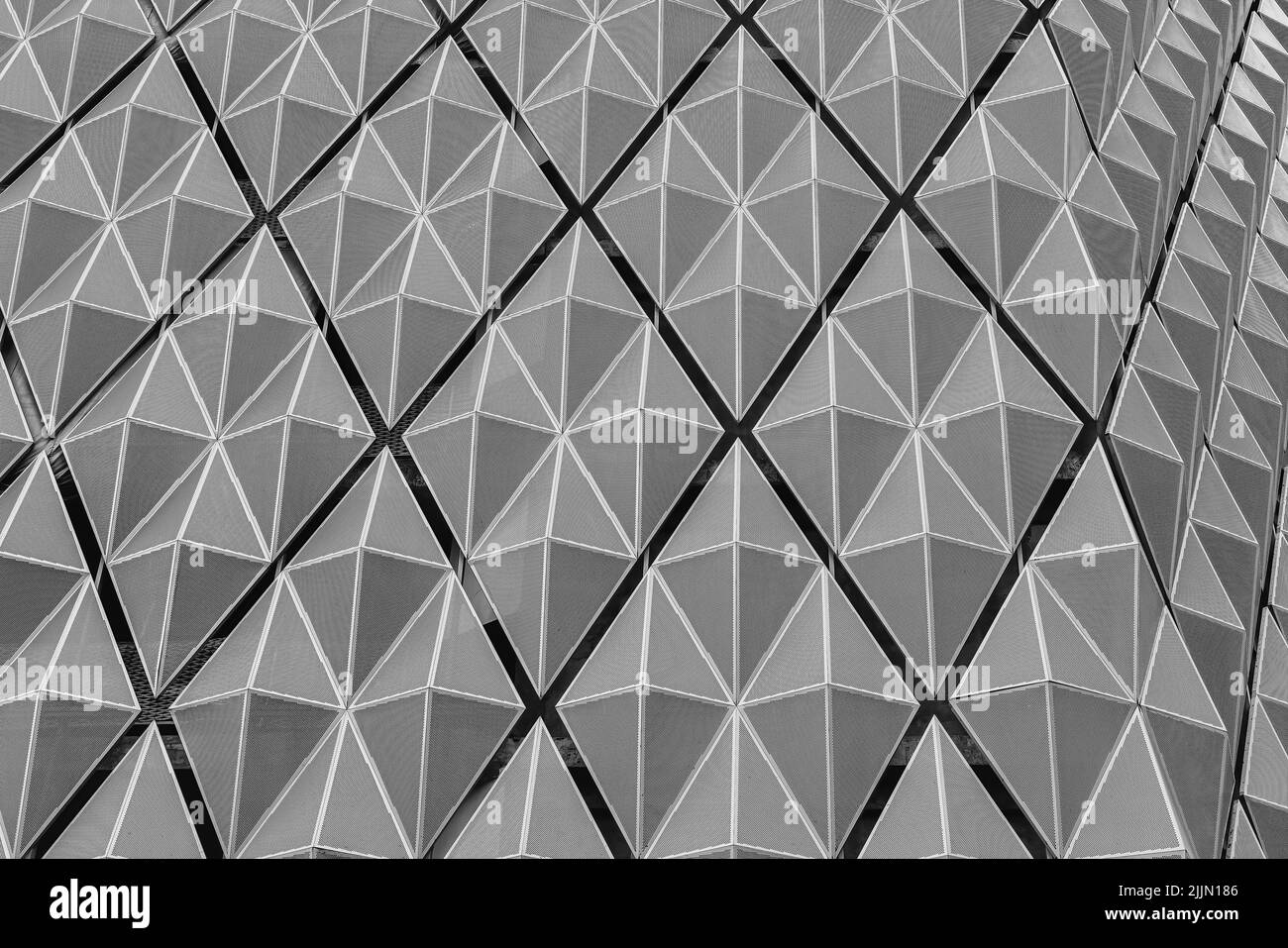 Fragment of a modern office building. Abstract geometric background ...