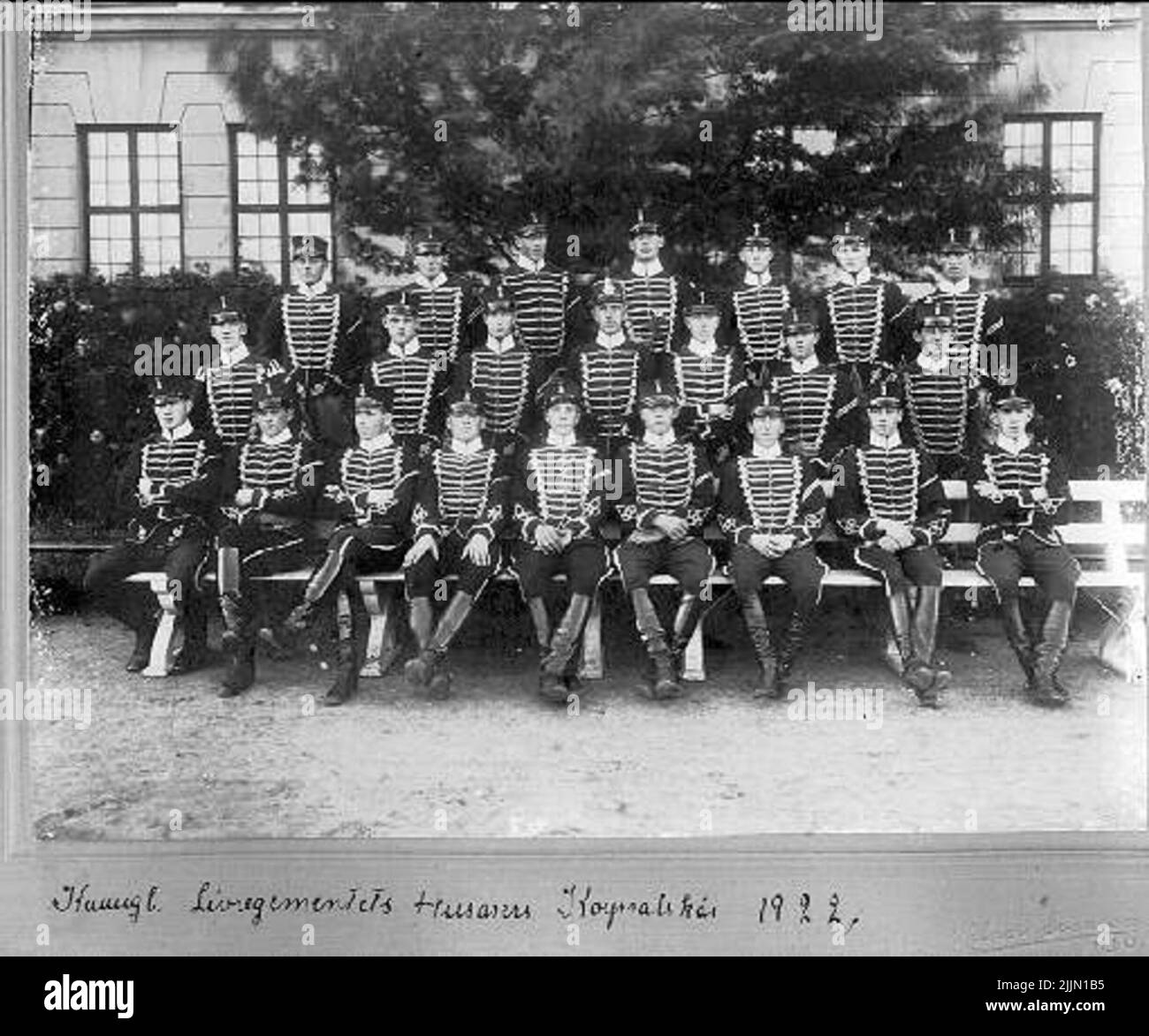 The Royal Life Regiment's Husar's Corporal Corps 1922 Stock Photo - Alamy
