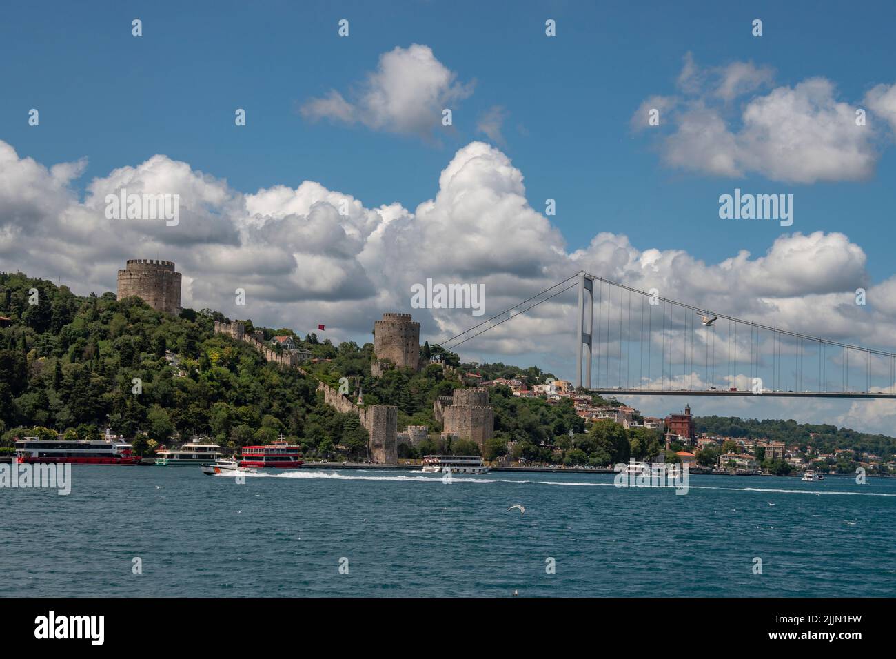 The Bosphorus Strait in Istanbul, Turkey Stock Photo - Alamy