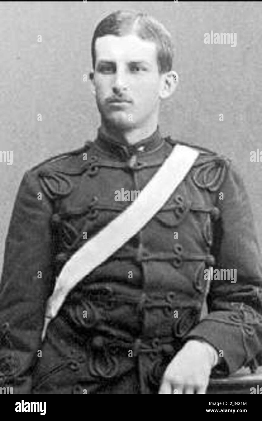 Portrait by Lieutenant Wilhelm Henriksson von Essen Stock Photo - Alamy