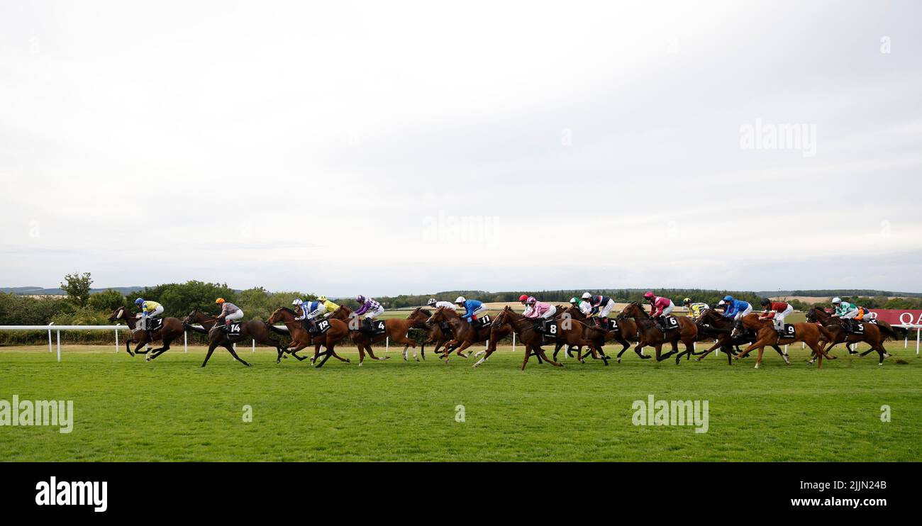Runners and riders in the World Pool Handicap on day two of the Qatar ...