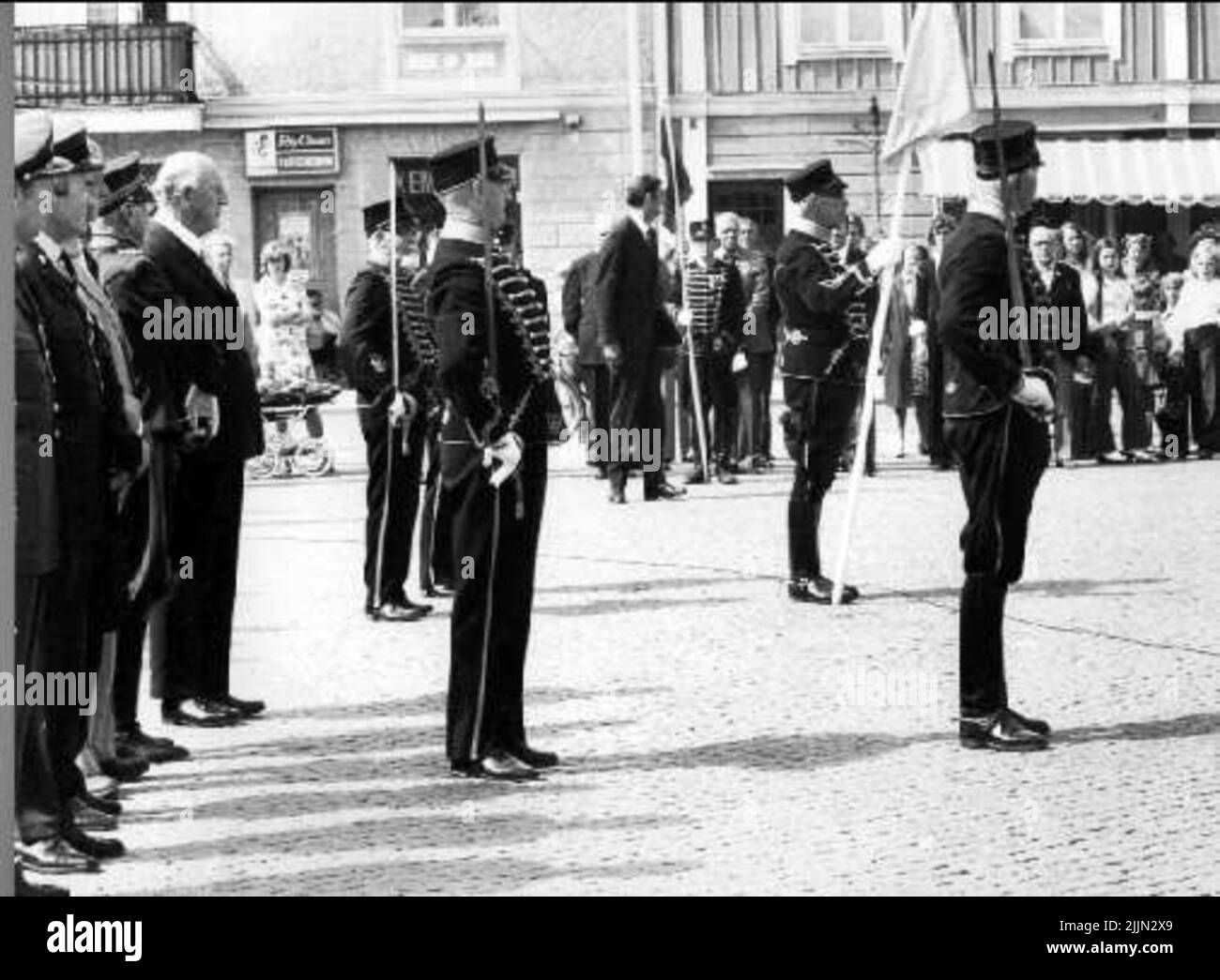 Fan driver: Furir Seth Larssonmåland's Husars, Eksjö. From the ...