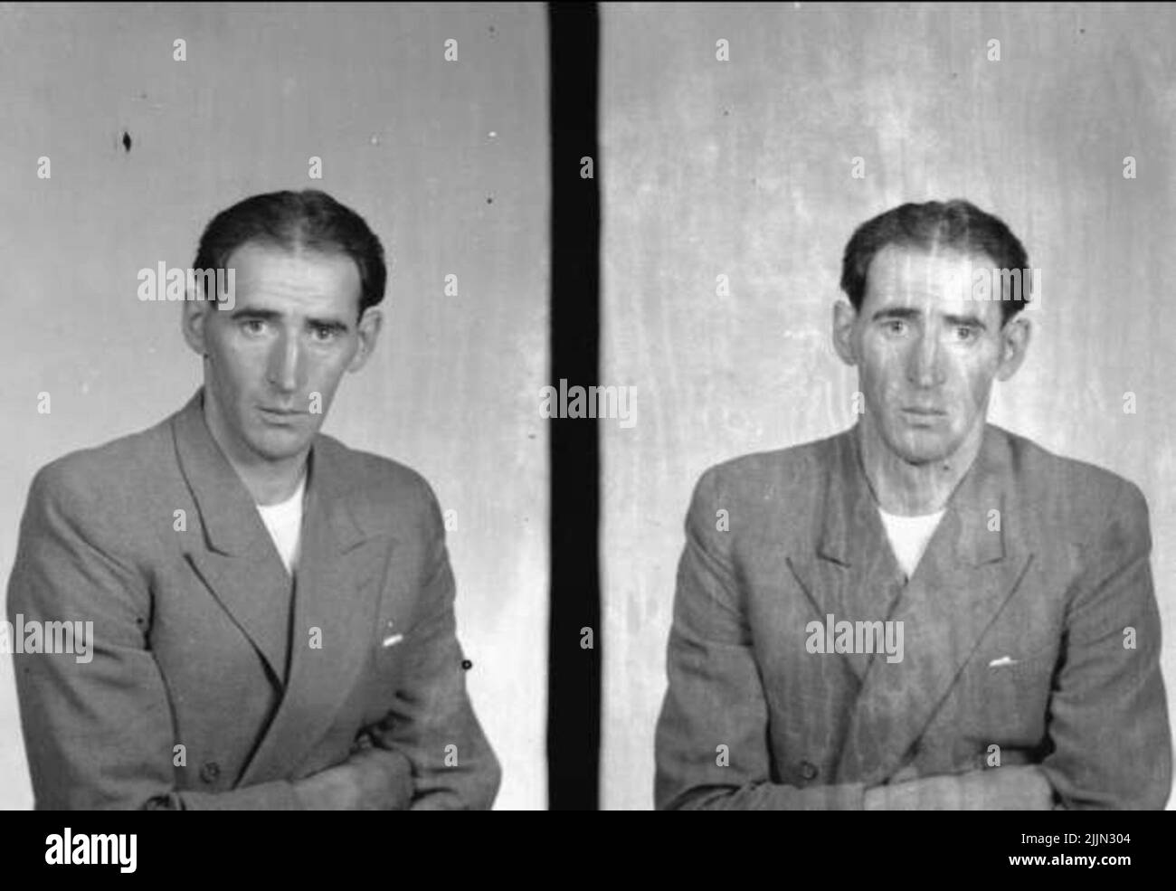 Portrait, Karl-Erik Johansson, Undenäs Stock Photo - Alamy