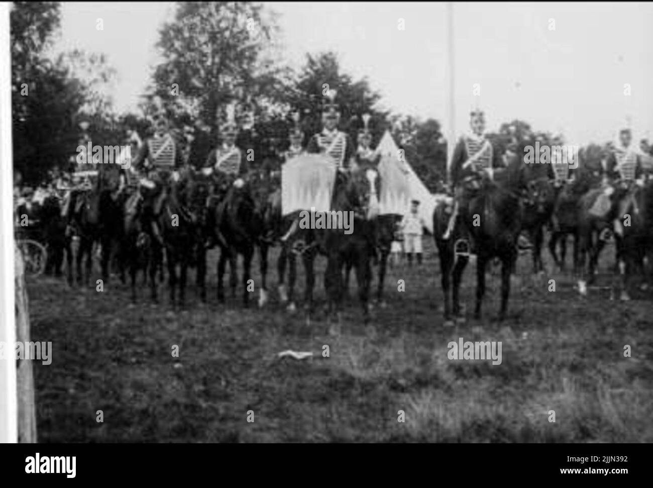 The inauguration of the regiment's memorial stone at Sanna Hed on ...