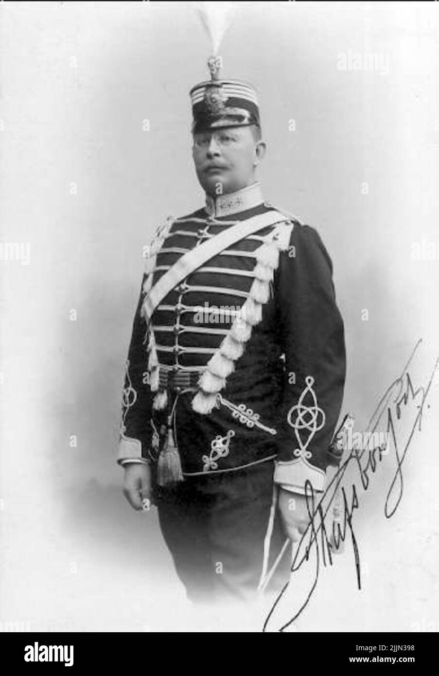 Portrait of rider champion Stafs Fredrik Viktor von Post Stock Photo ...