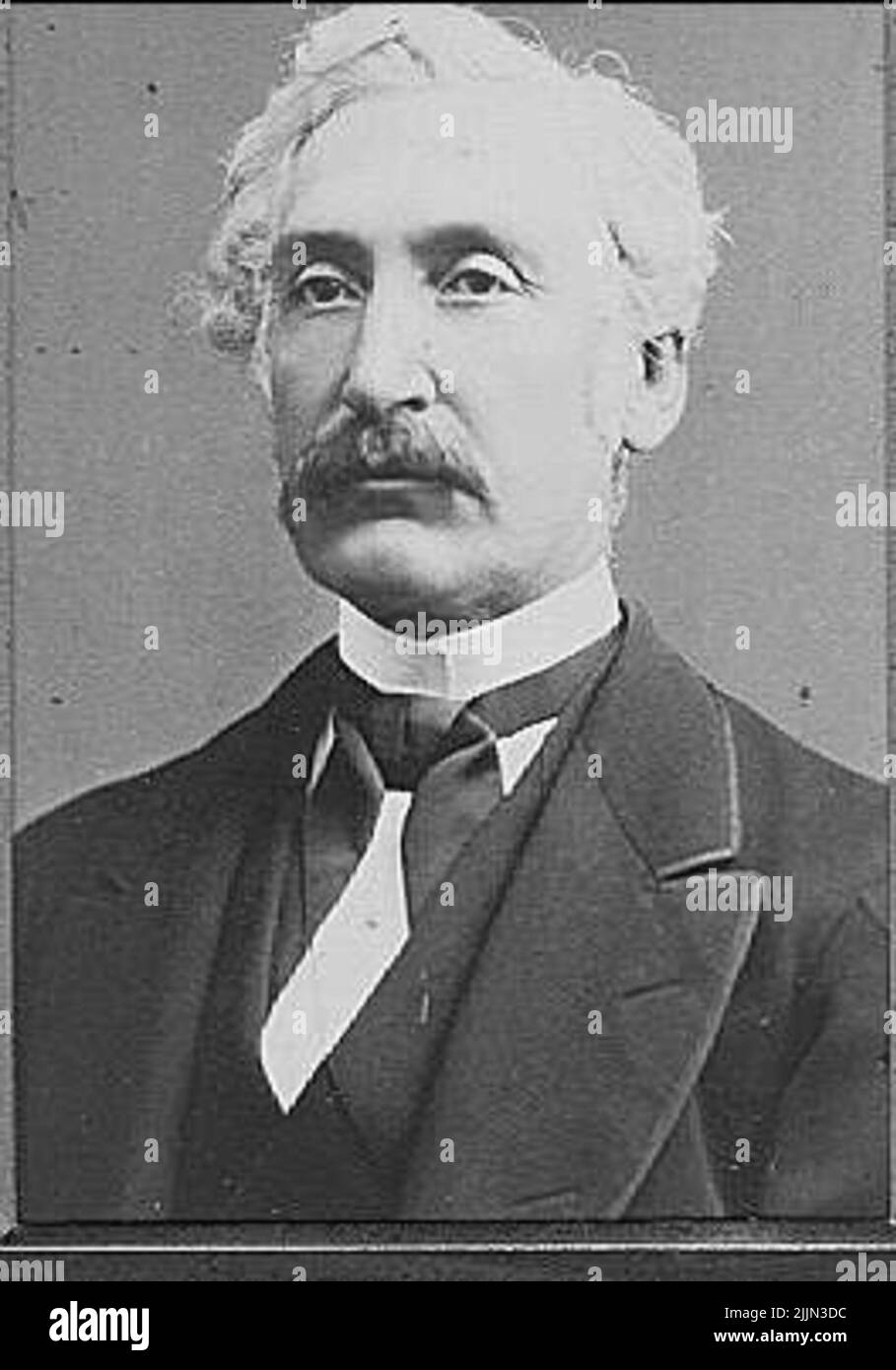 Portrait of artist and Lieutenant Colonel John Georg Arsenius, 1880s ...