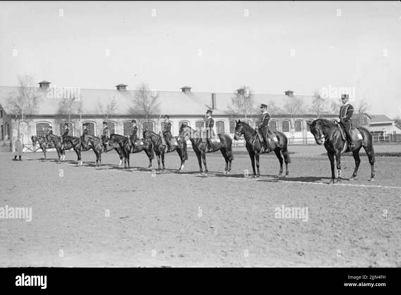 General Inspectorate of Furir School in horseback riding Stock Photo ...