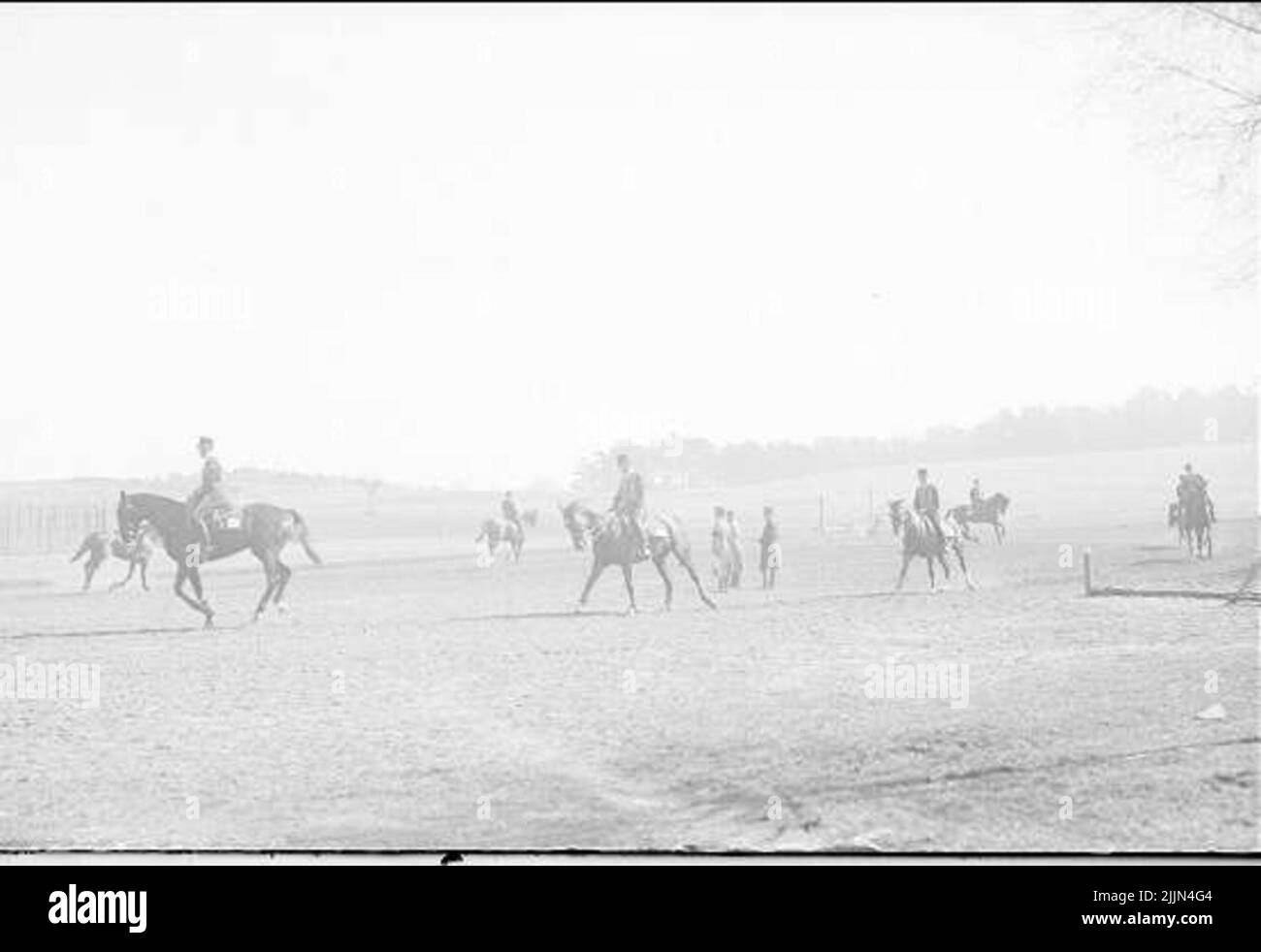 General Inspectorate of Furir School in horseback riding Stock Photo ...