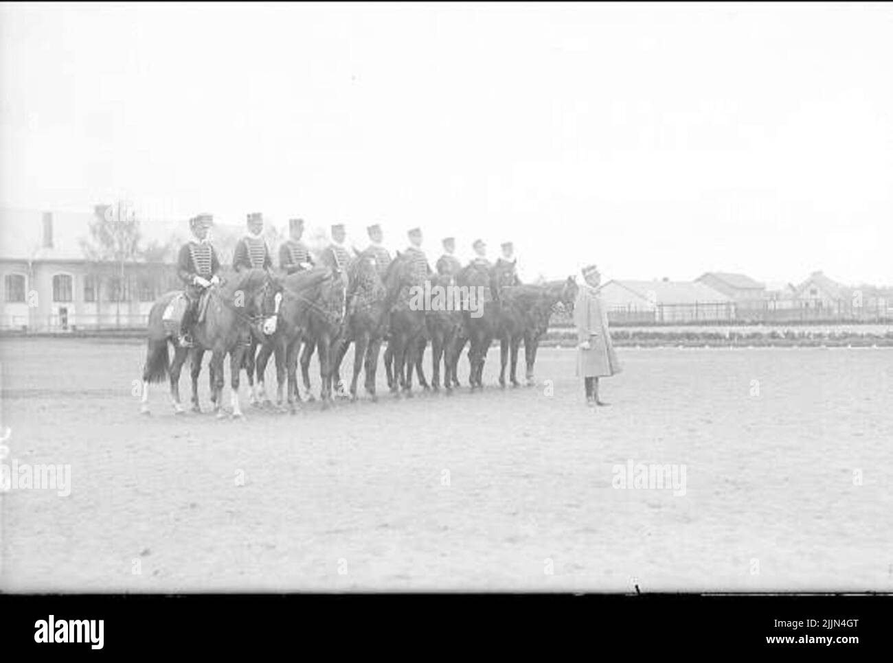 General Inspectorate of Furir School in horseback riding Stock Photo ...