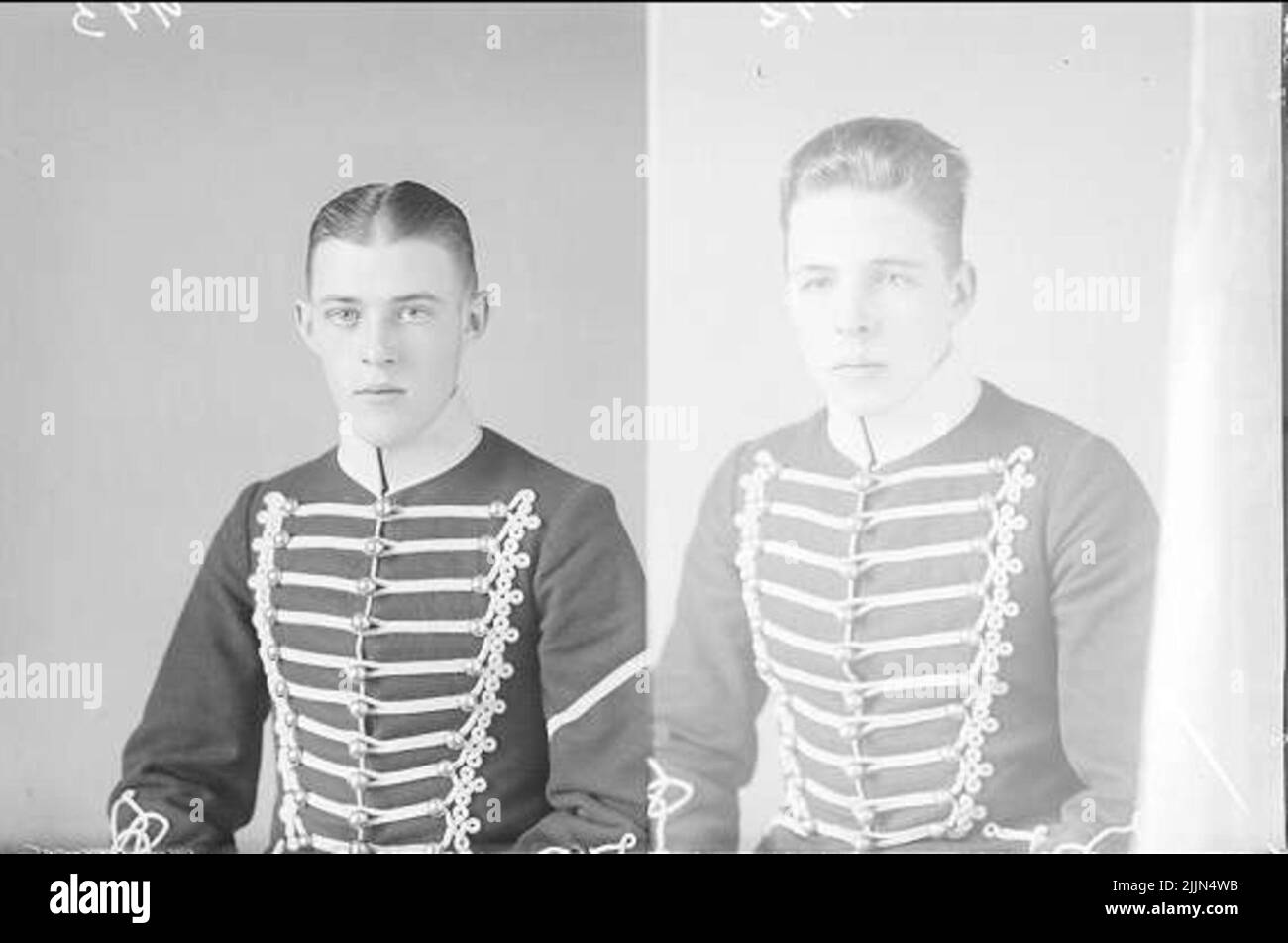 Two life houses in uniform m/1895 Stock Photo - Alamy