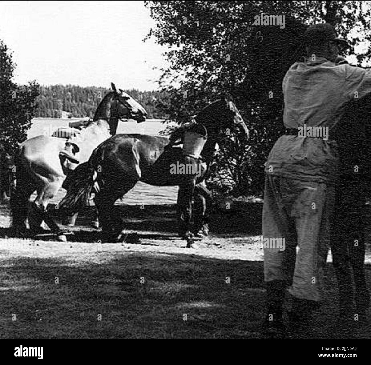 Filled buckets Black and White Stock Photos & Images - Alamy