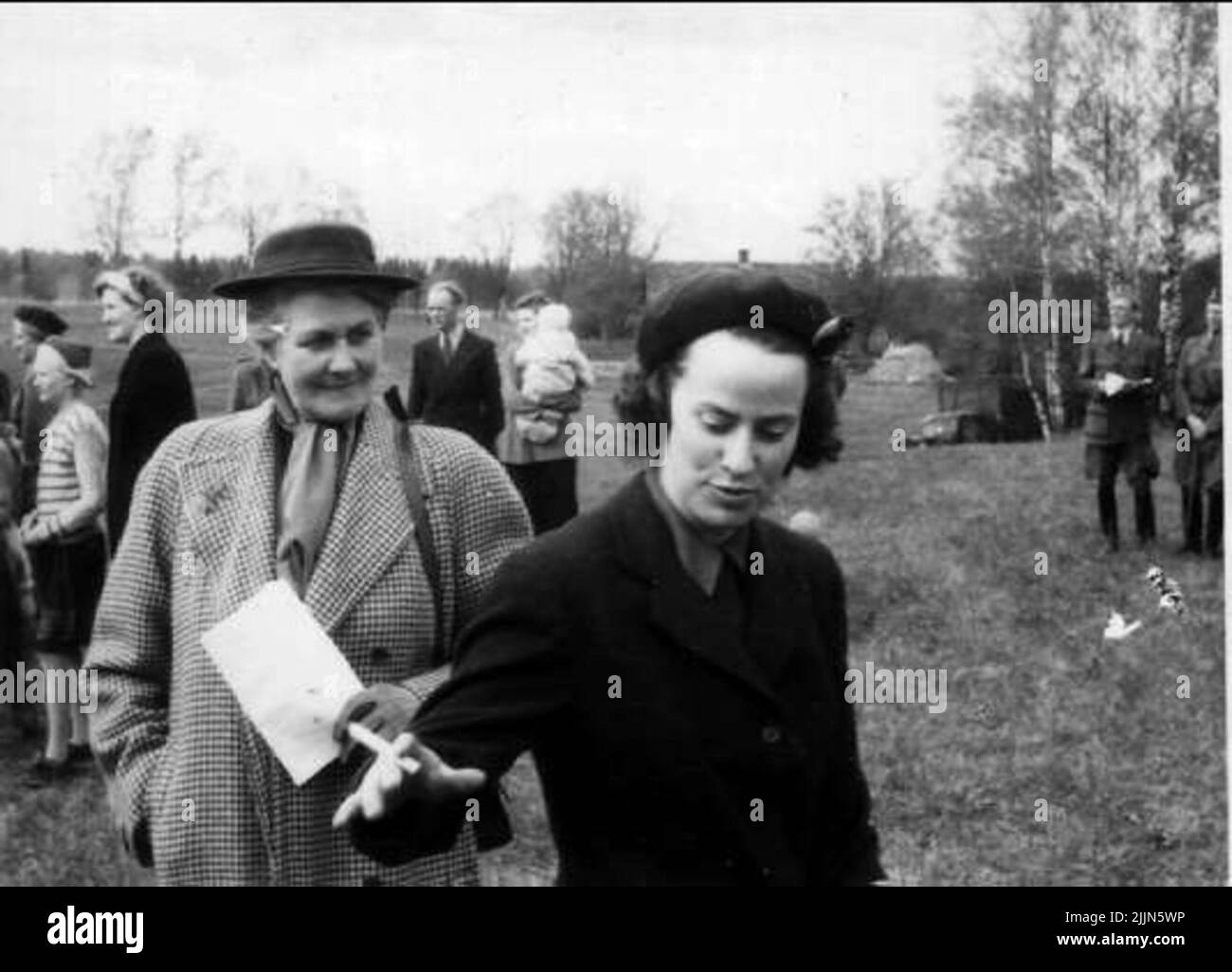 Cecilia Lewenhaupt on the right, born Beck-Friis, wife of Ryttm Sten ...