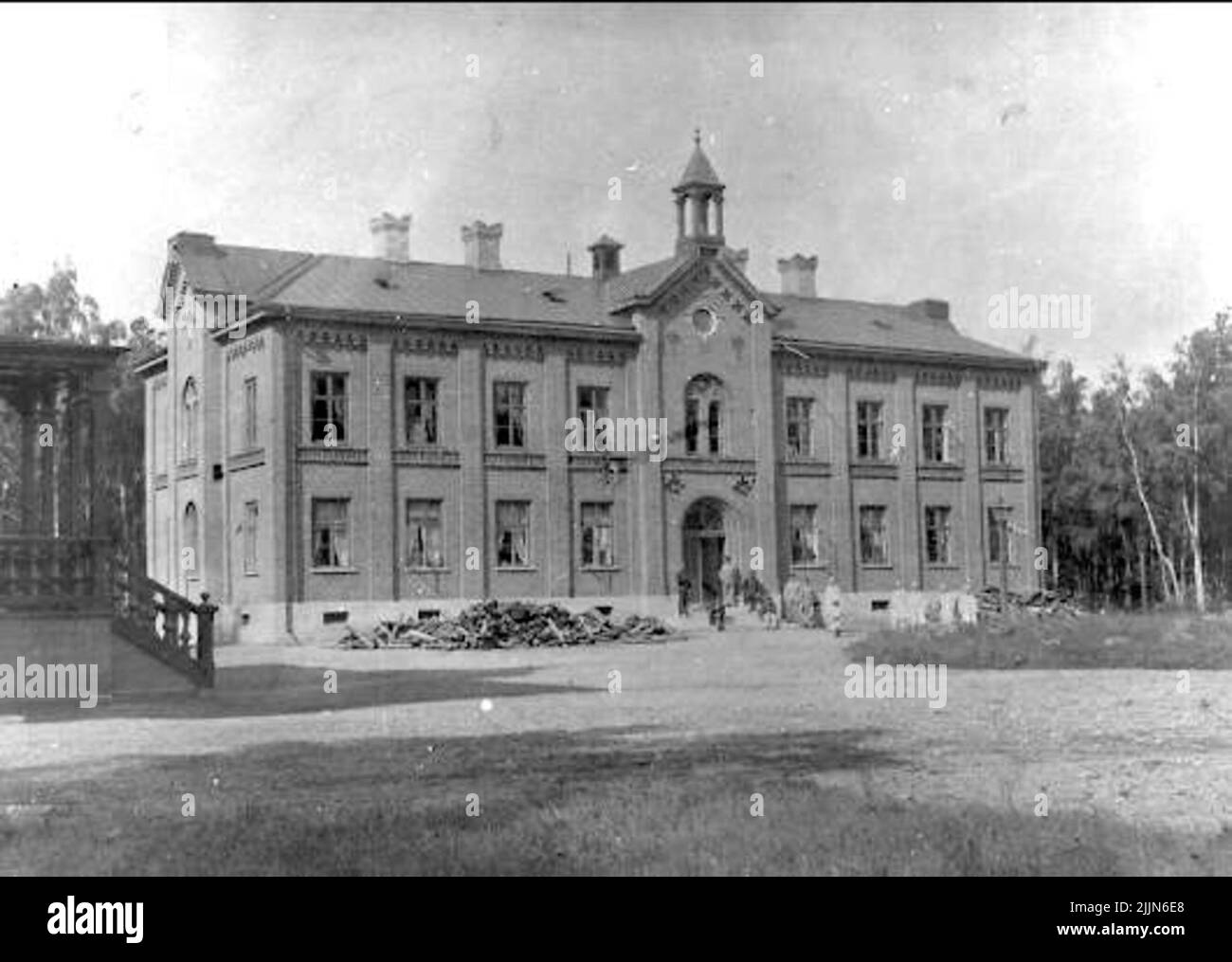 The fortress. The garrison hospital, the economy building Stock Photo ...