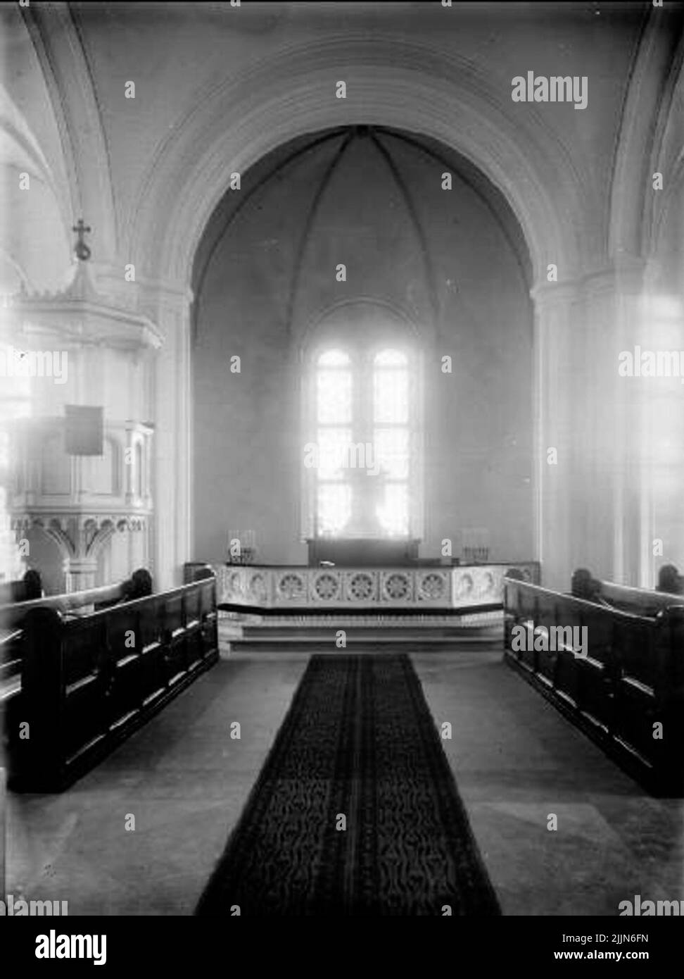 The fortress. Garrison Church, Interior Stock Photo - Alamy