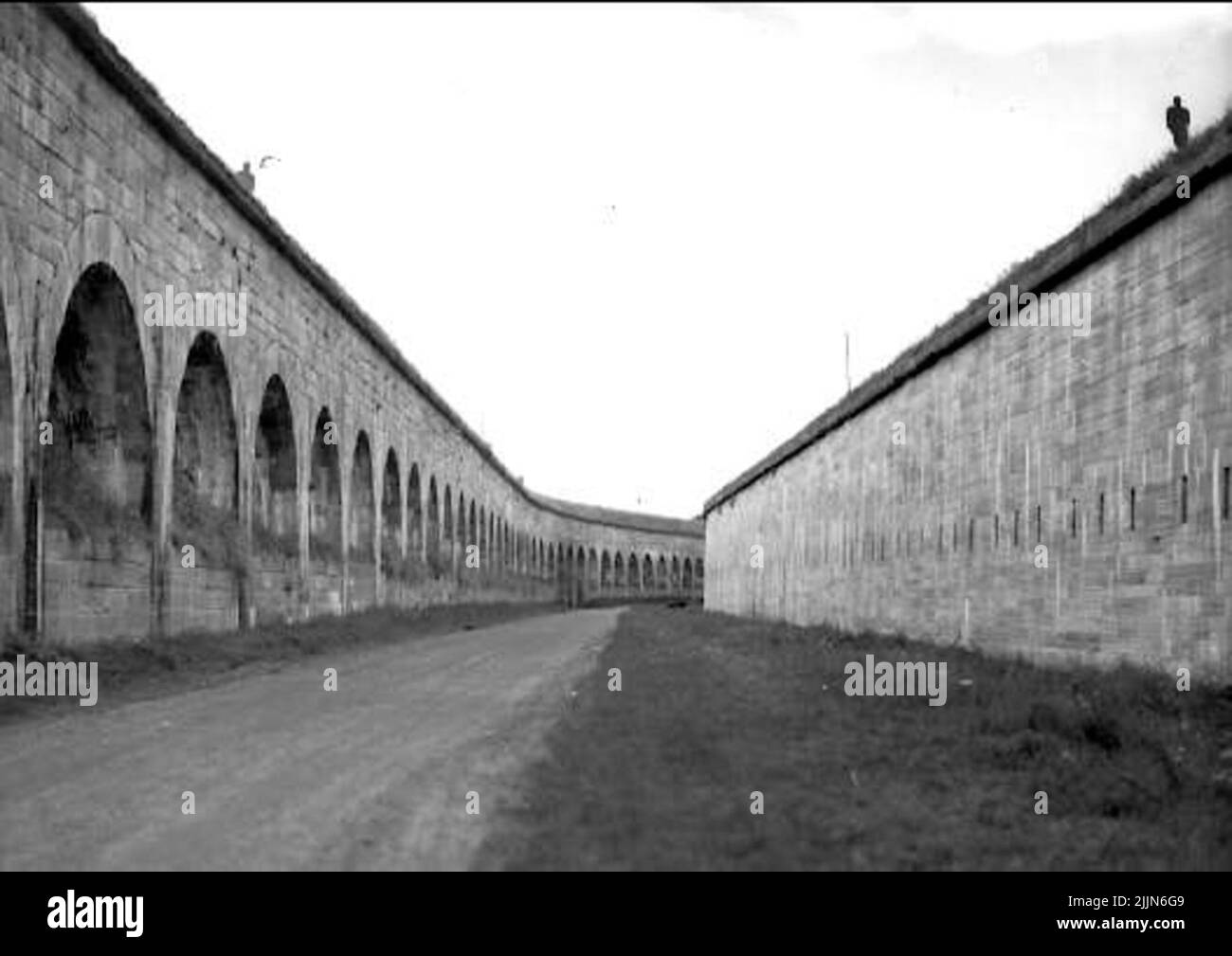 The fortress. The moat Stock Photo - Alamy