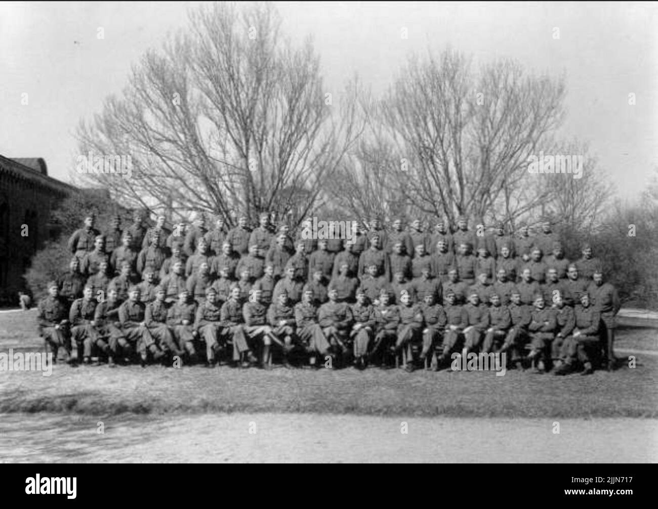 Company military unit Black and White Stock Photos & Images - Alamy