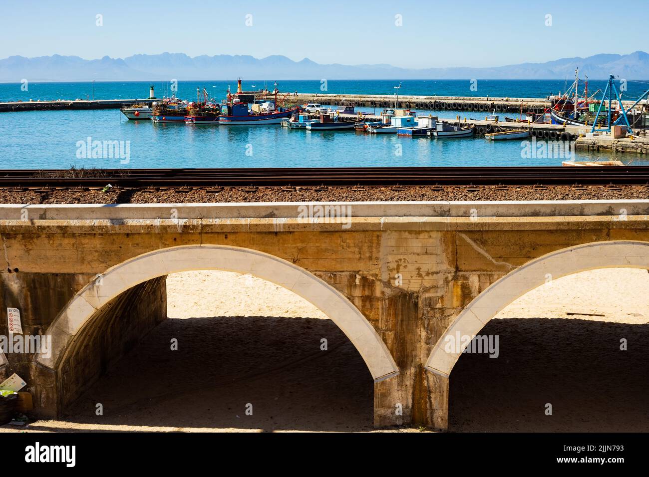 Ocean railway hi-res stock photography and images - Alamy