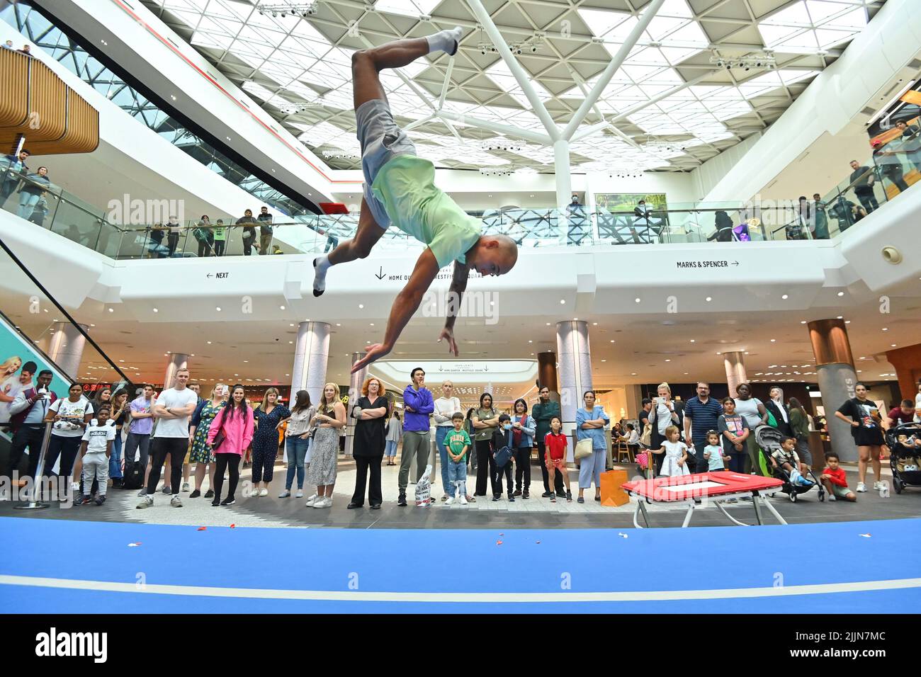 Westfield london atrium hi-res stock photography and images - Alamy