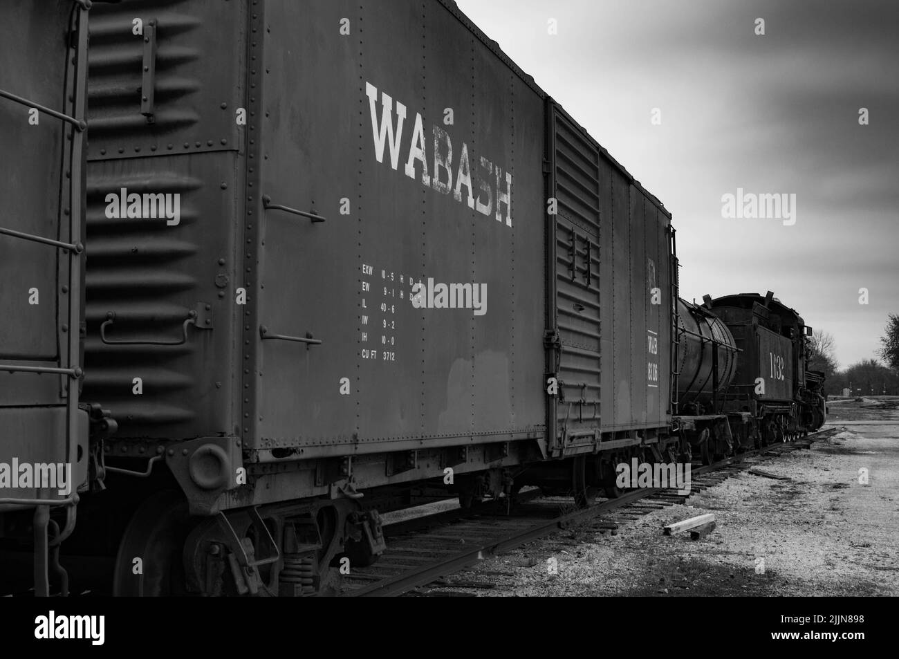 Bnsf freight rail Black and White Stock Photos & Images - Alamy