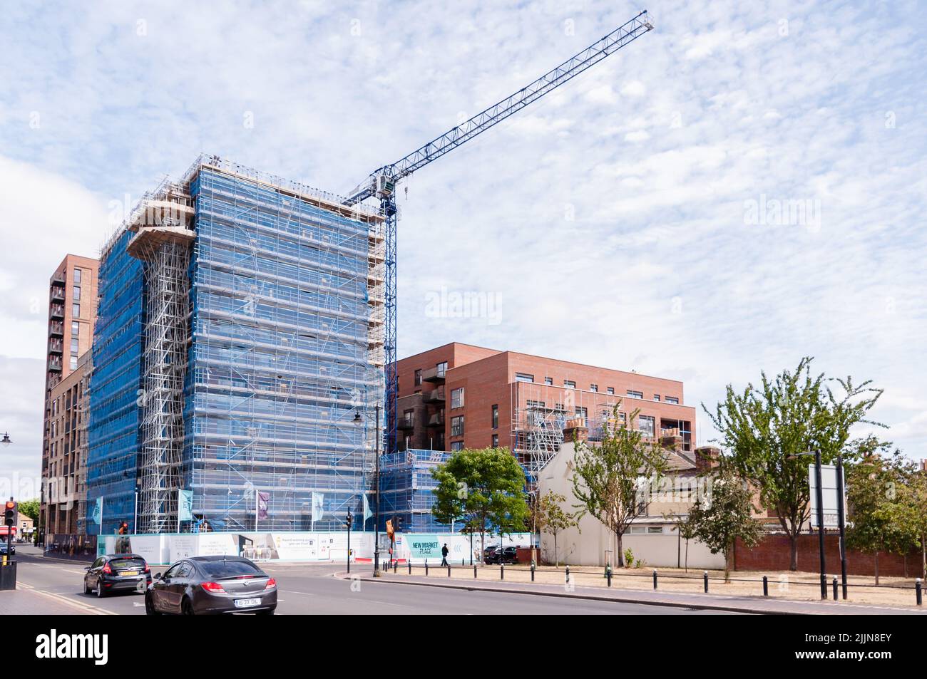 New Developments New Market Apartments has been built on the former ...