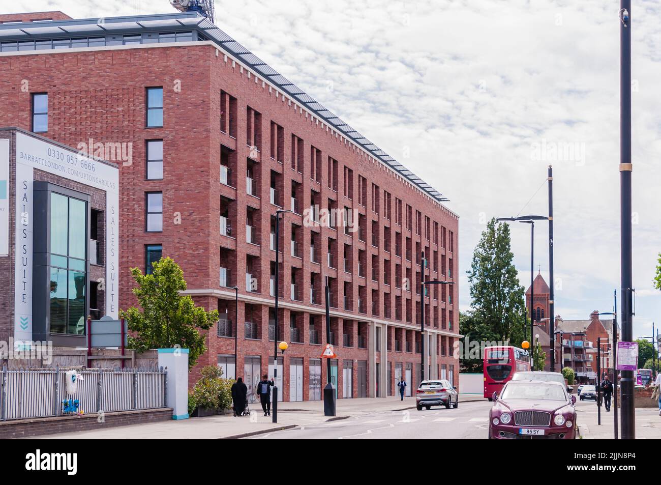 New Upton Gardens development has been built on the former history ...
