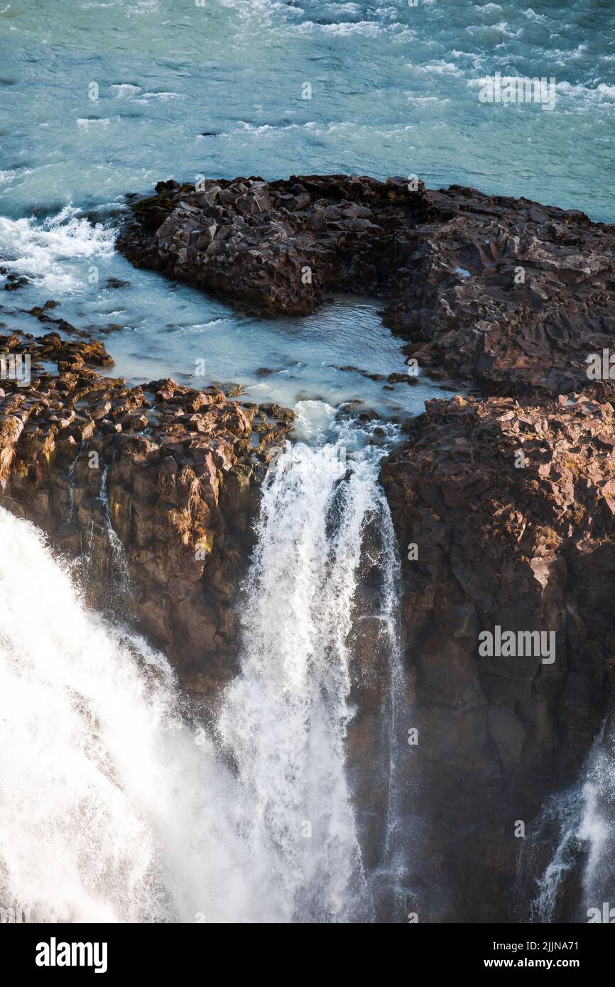 Vertical shot foamy river hi-res stock photography and images - Alamy