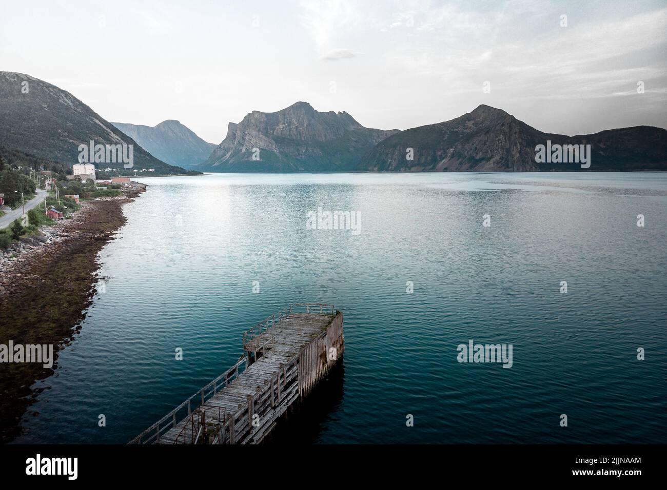 View mountains on senja island hi-res stock photography and images - Alamy