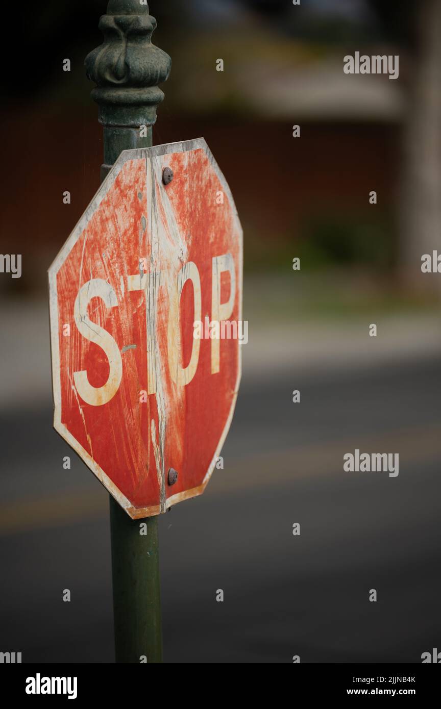 Closeup vertical shot rusty hi-res stock photography and images - Alamy