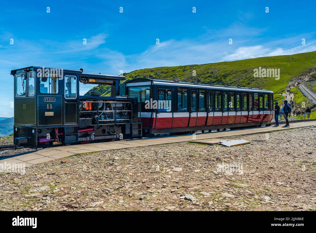Snowdon Mountain Railway is a narrow gauge rack and pinion mountain ...