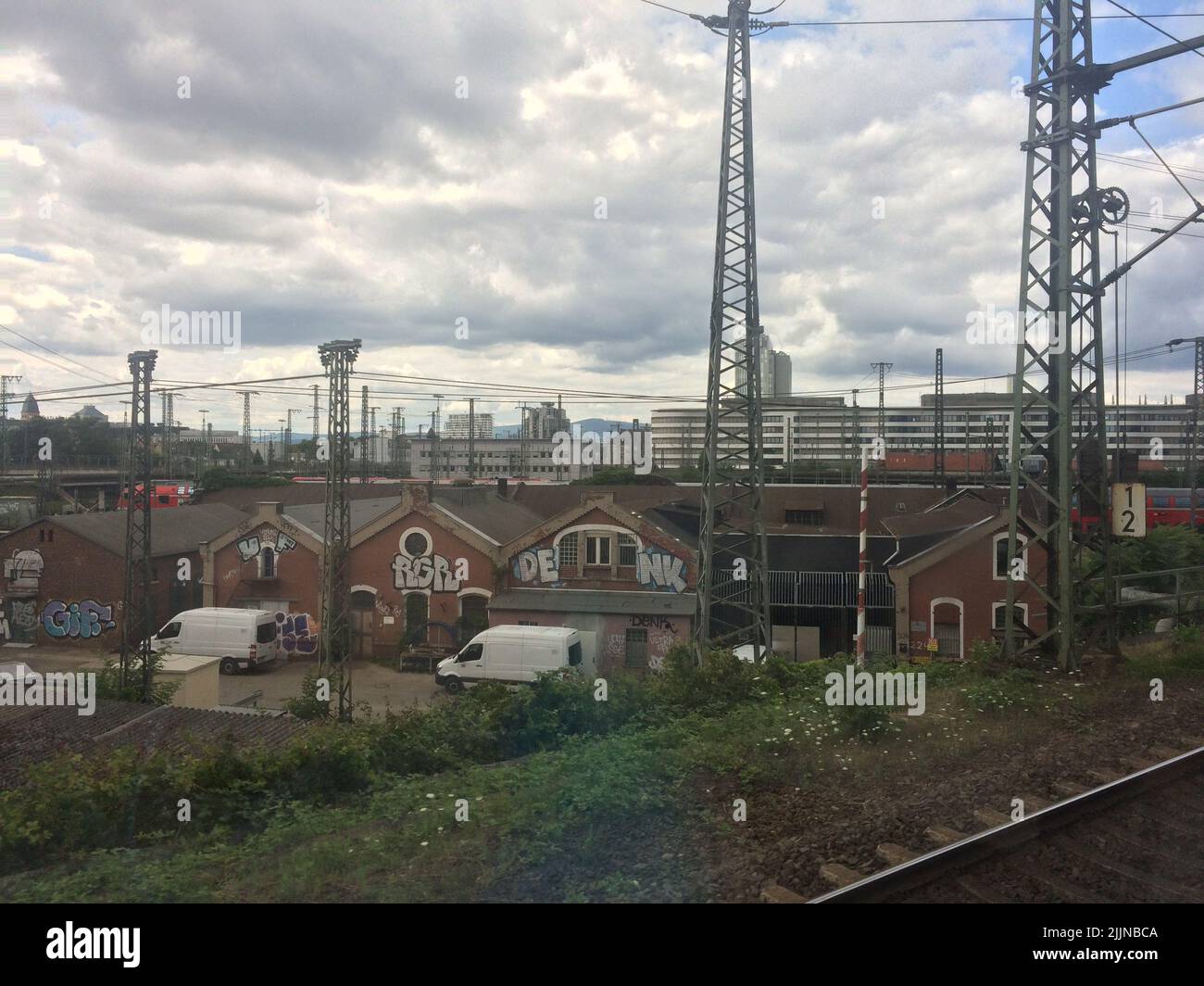 Architecture building buildings modern train hi-res stock photography ...