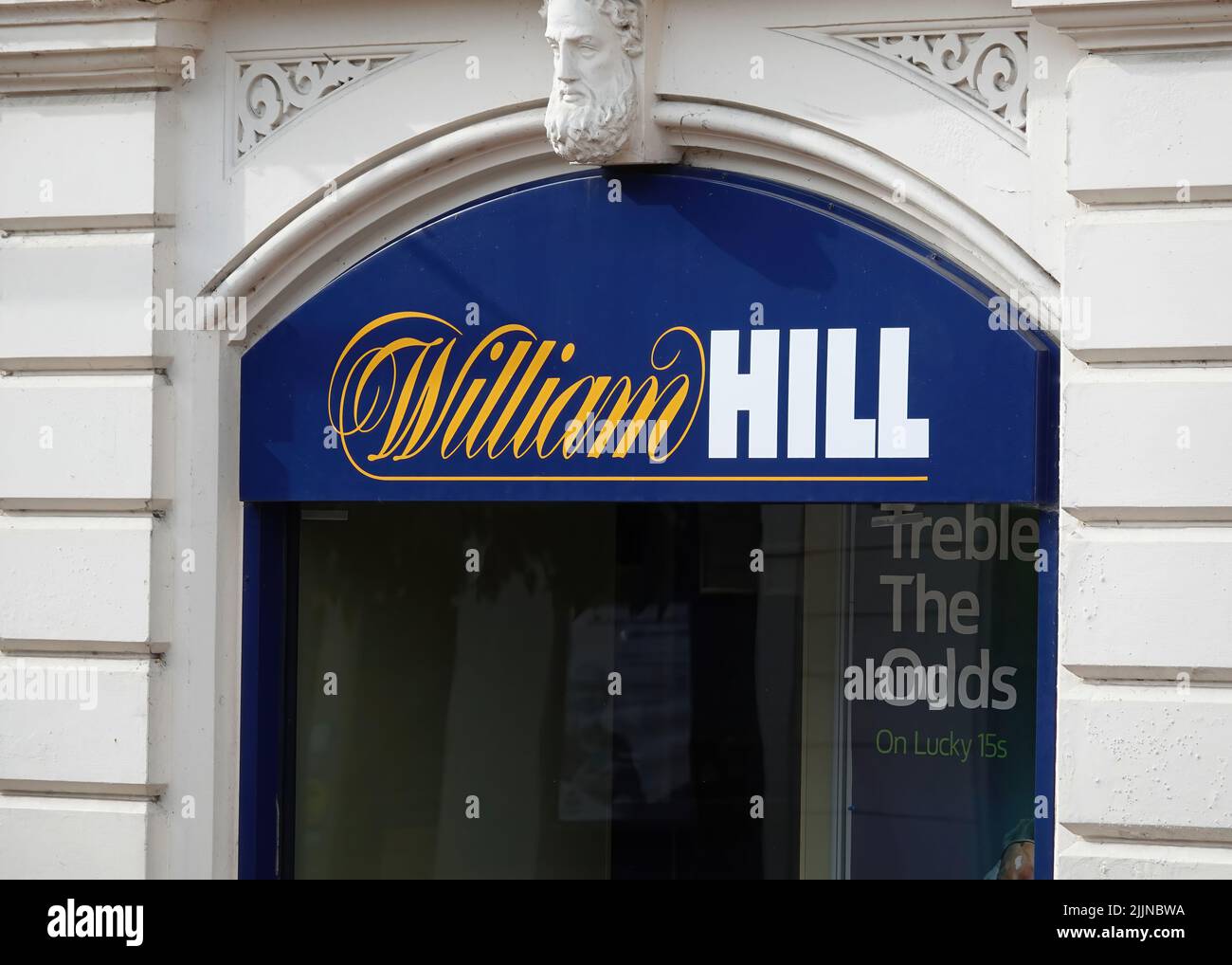 William hill shop sign hi-res stock photography and images - Alamy