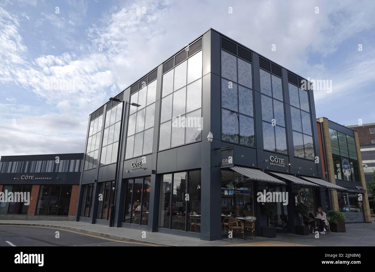 The Cote Brasserie restaurant in Exchange Square, Chelmsford, Essex Stock Photo - Alamy