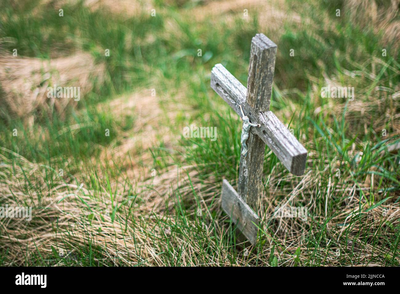 Closeup cross hi-res stock photography and images - Alamy