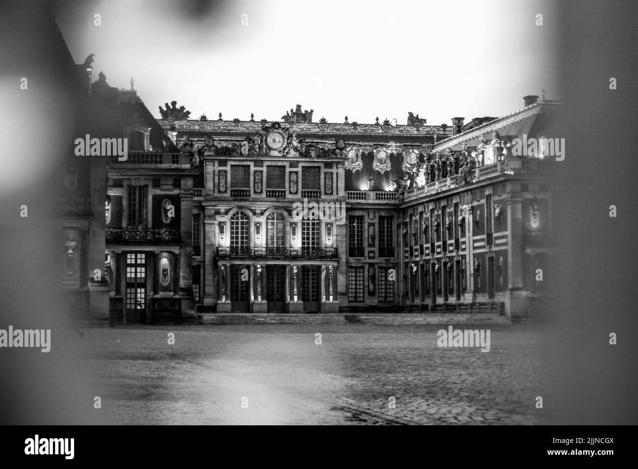 France castle versailles Black and White Stock Photos & Images - Alamy