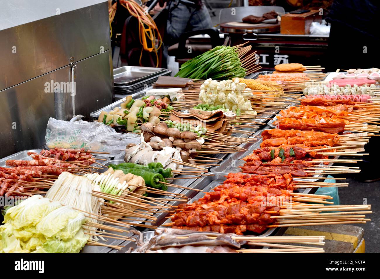 The delicious asian food in the restaurant Stock Photo - Alamy